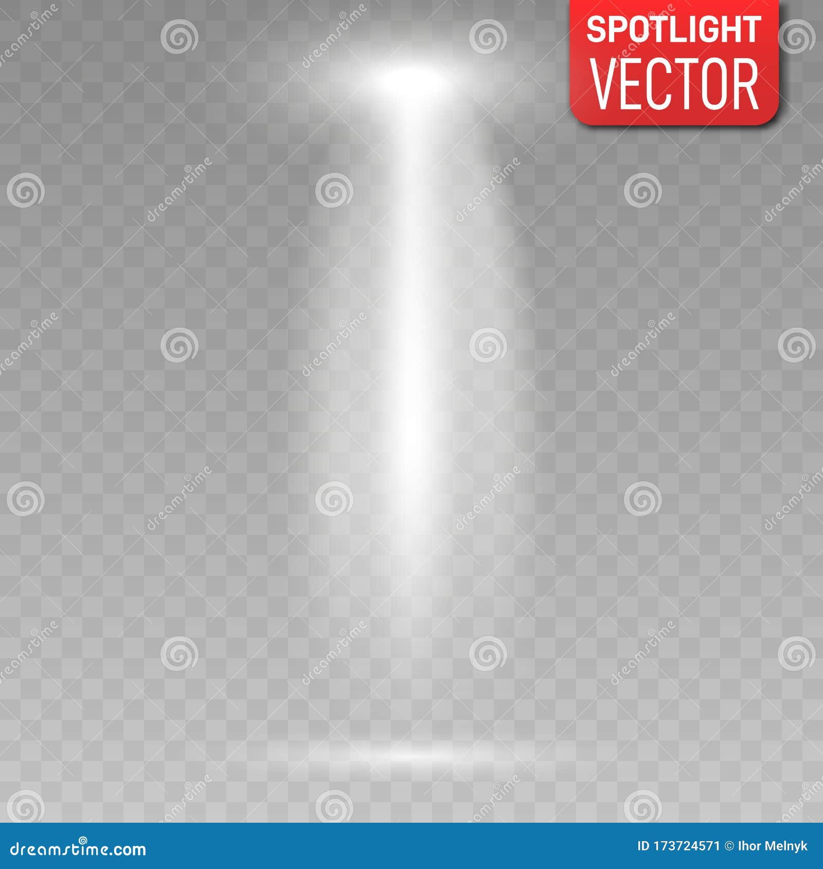 Scene Illumination. Spotlight Stock Vector - Illustration of black ...