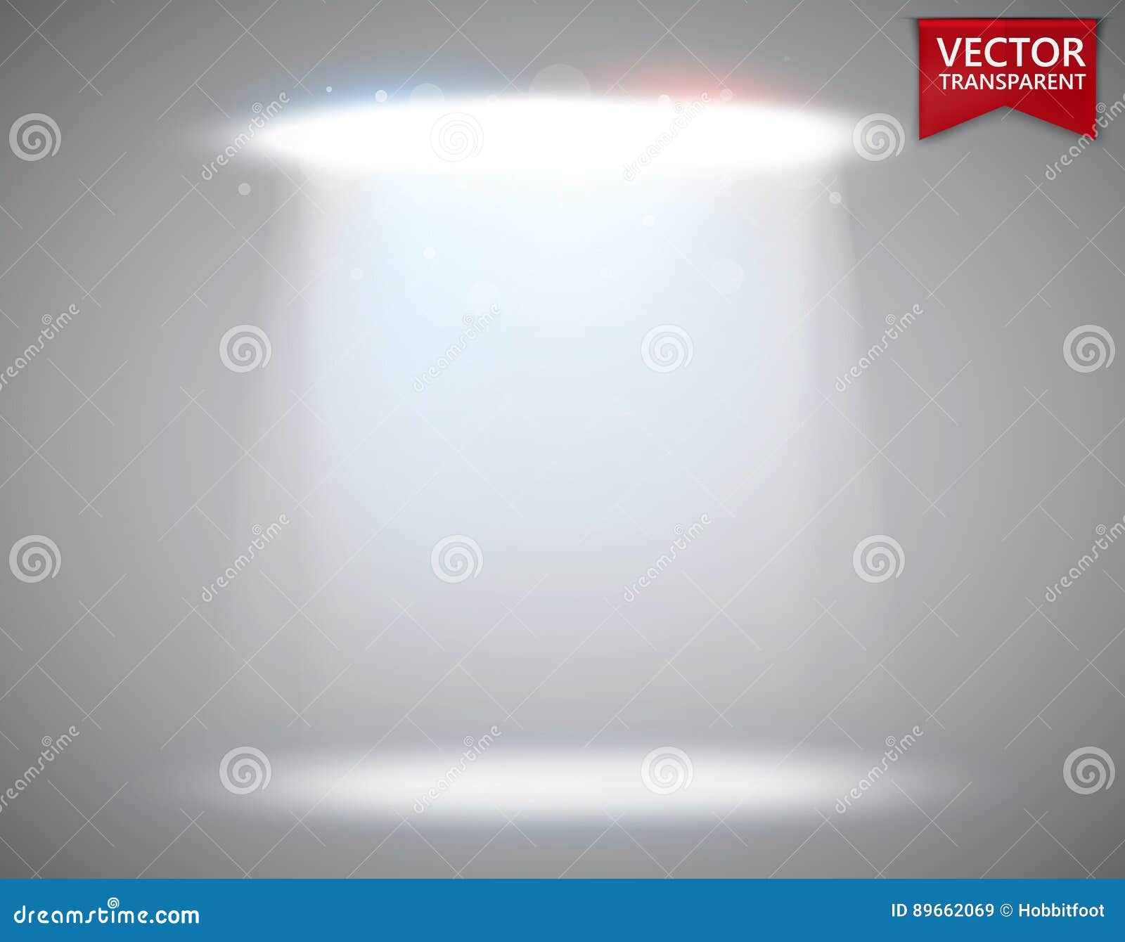 Set Of Spotlight. Scene Illumination Collection Isolated On Transparent ...
