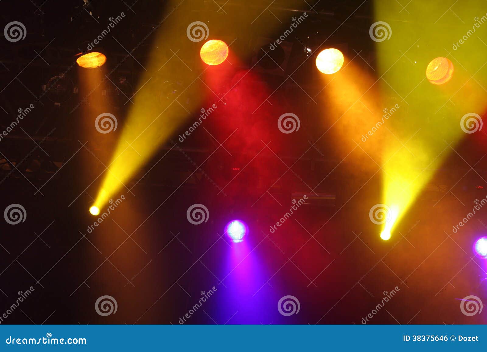Spotlight show stock photo. Image of club, backgrounds - 38375646