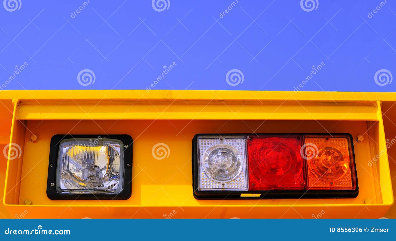 Spotlight and signal light stock photo. Image of goods - 8556396