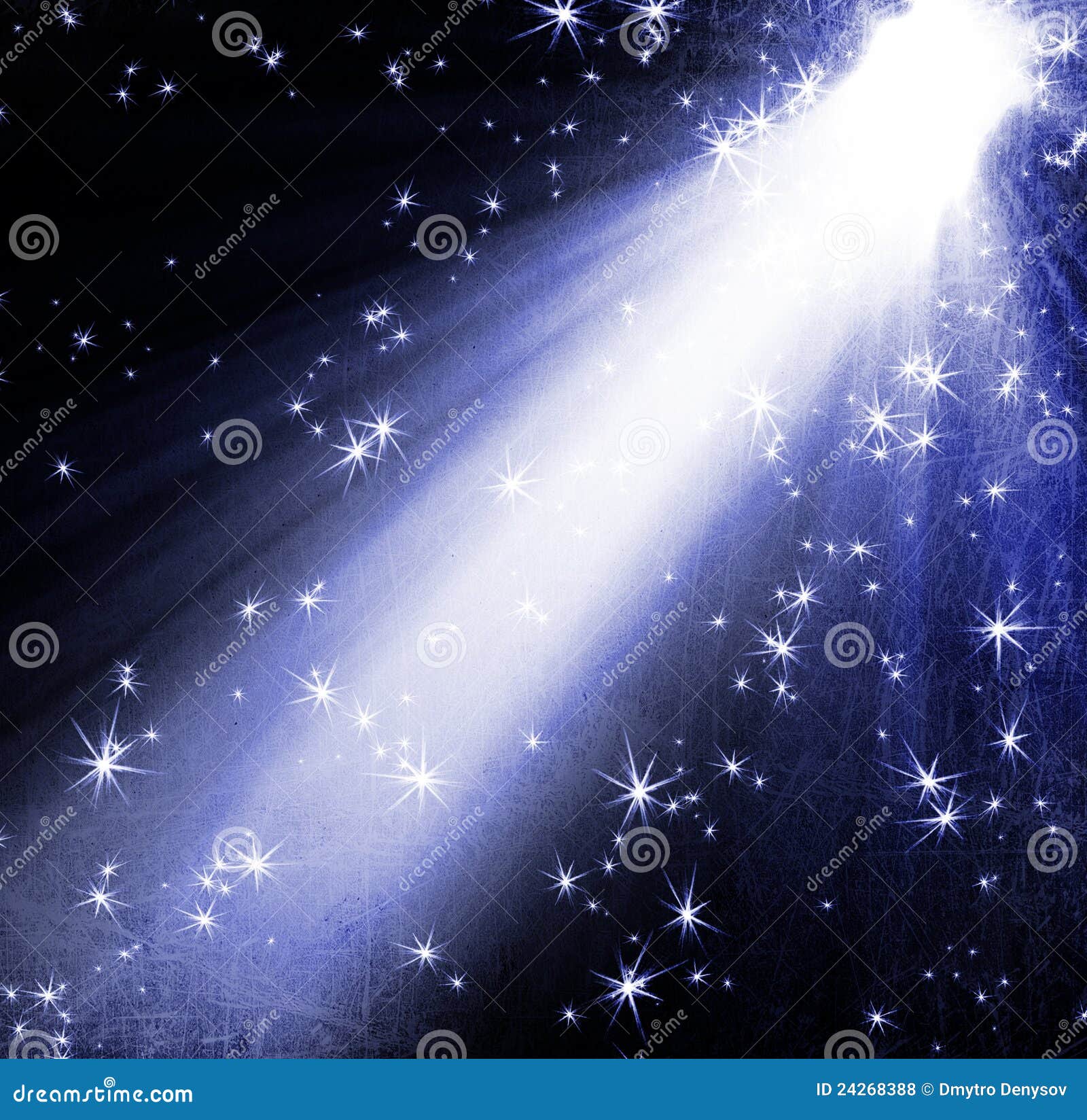 Spotlight with stars stock photo. Image of entertainment - 24268388