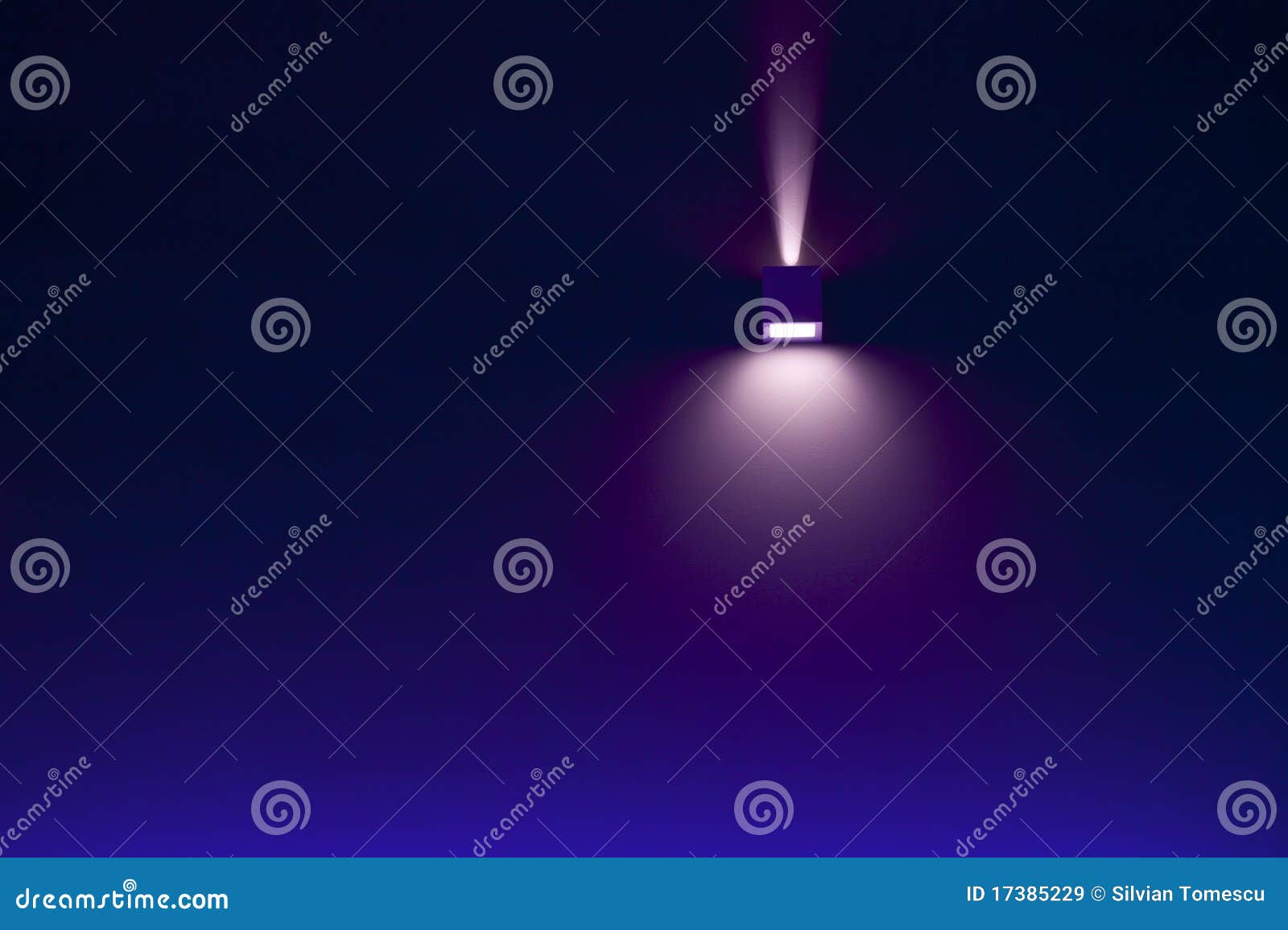 Spotlight on wall stock image. Image of spotlight, indoor - 17385229