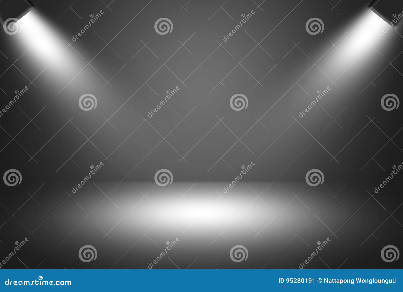 Spotlight White Color Stage Background. Royalty-Free Stock Photography ...