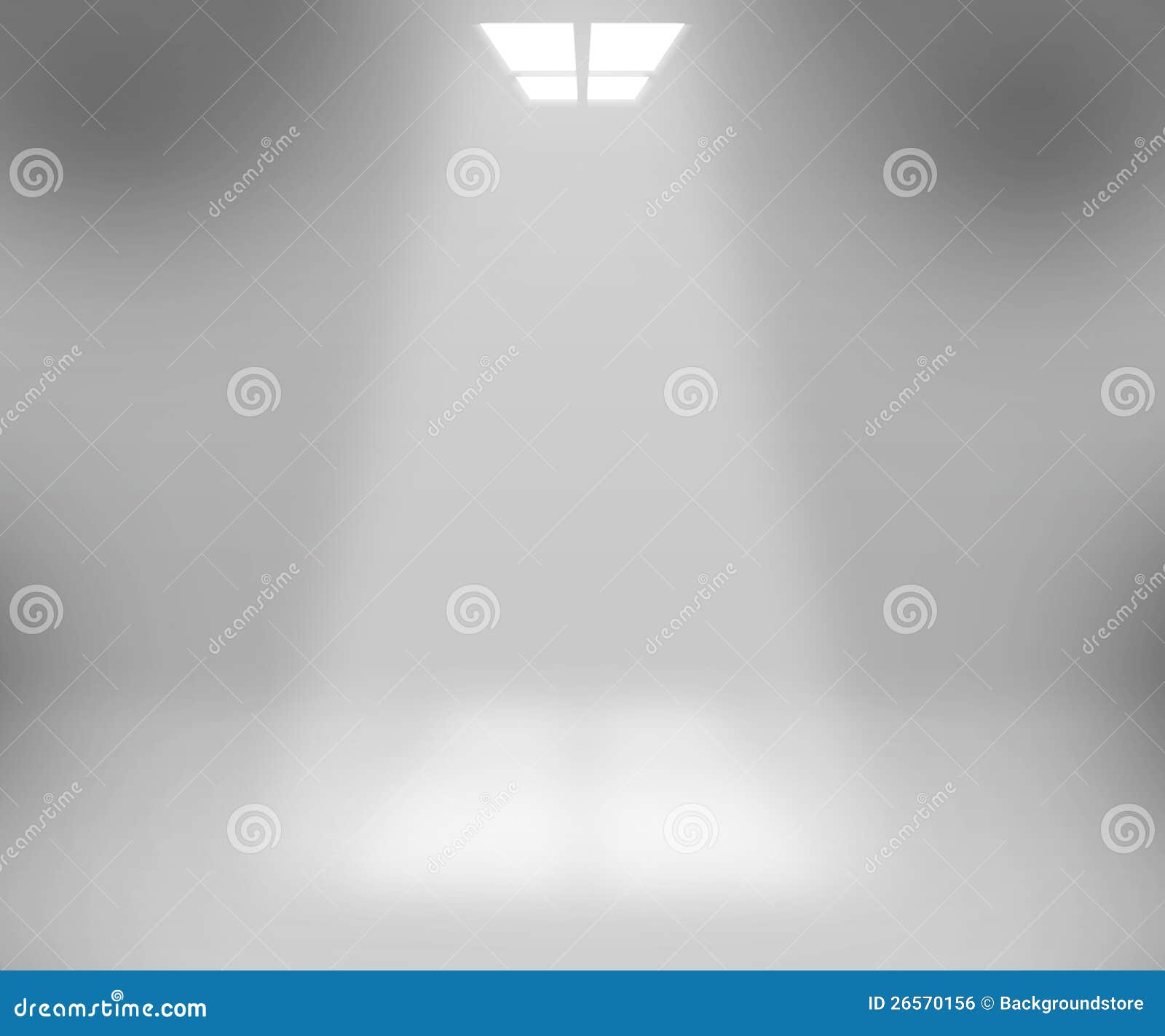 Spotlight White Room Background Stock Illustration - Illustration of ...