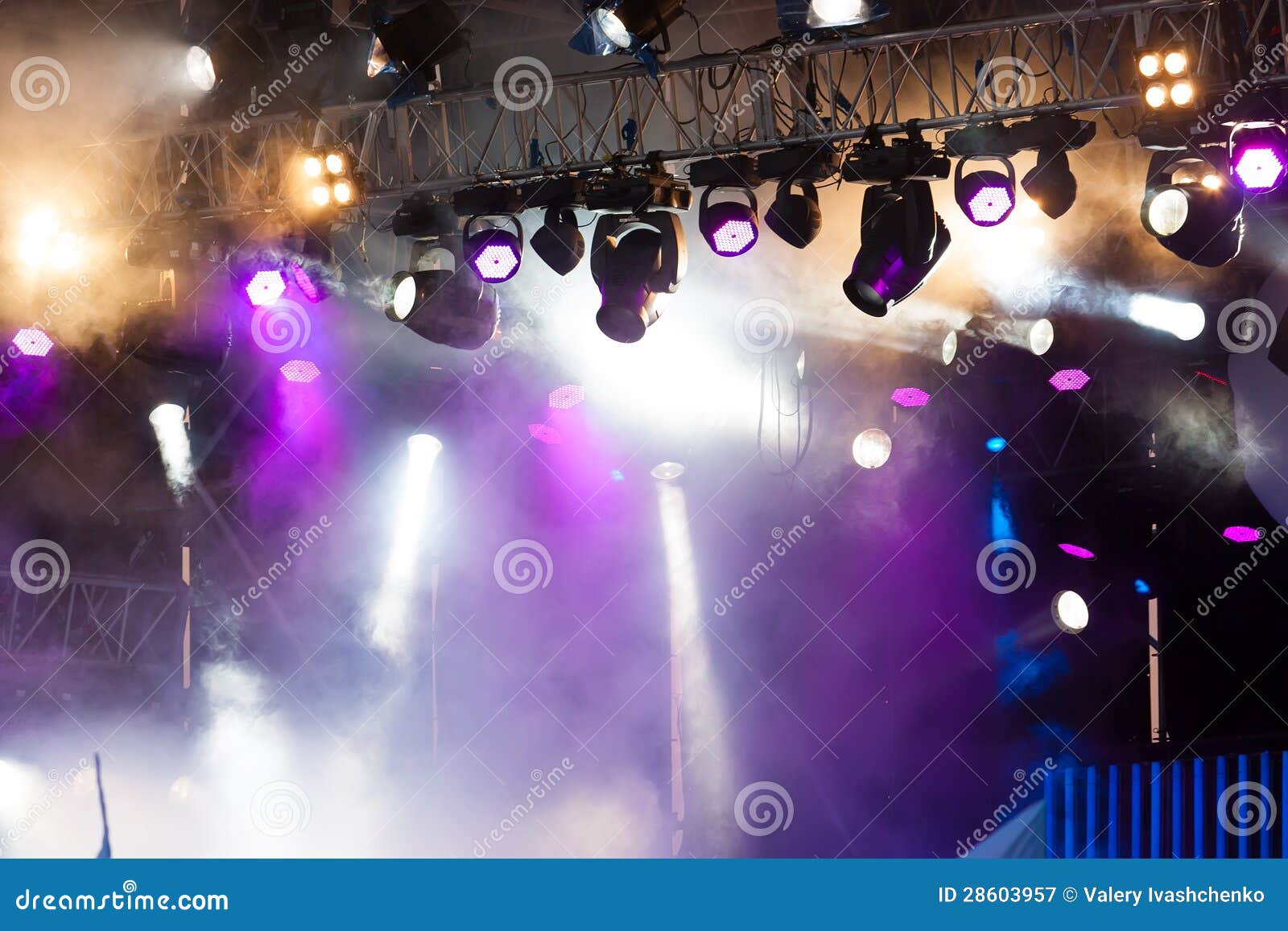 Spotlights stock image. Image of holidays, electric, arts - 28603957