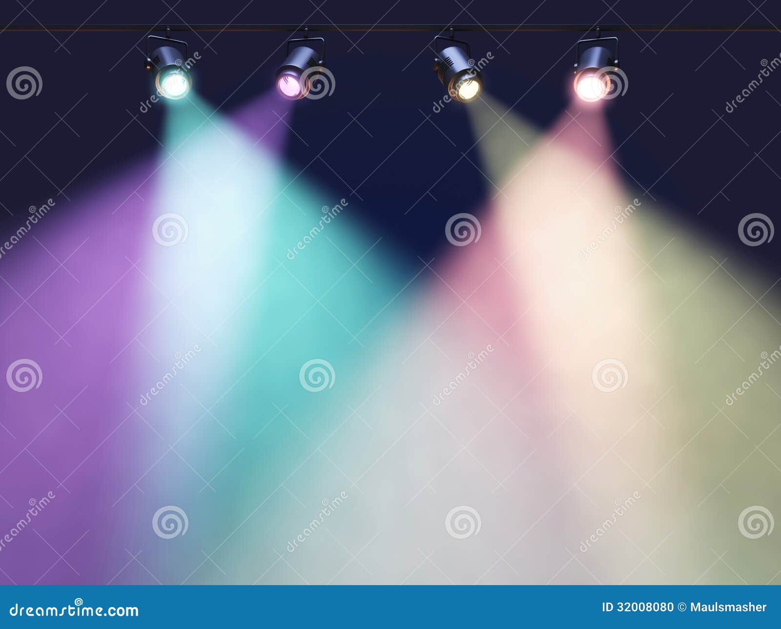 Spotlights stock photo. Image of highresolution, popular - 32008080