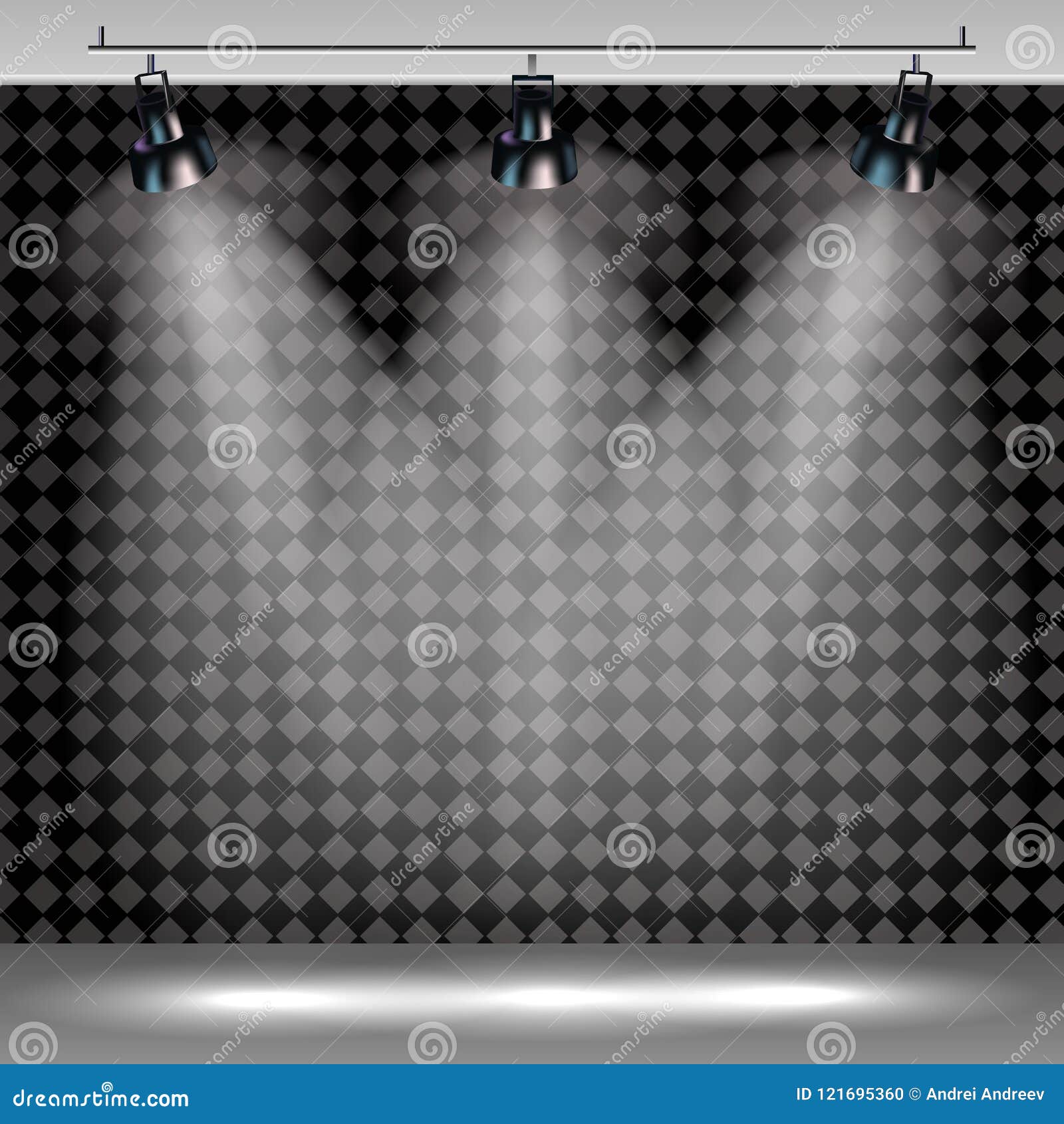 Spotlights Realistic Transparent Background for Show Contest or ...