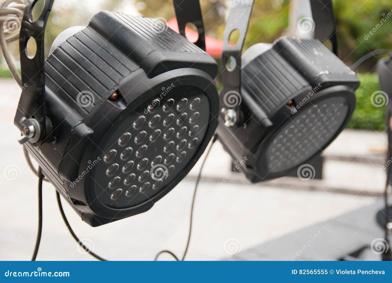 Spotlights stage lighting stock image. Image of show - 82565555