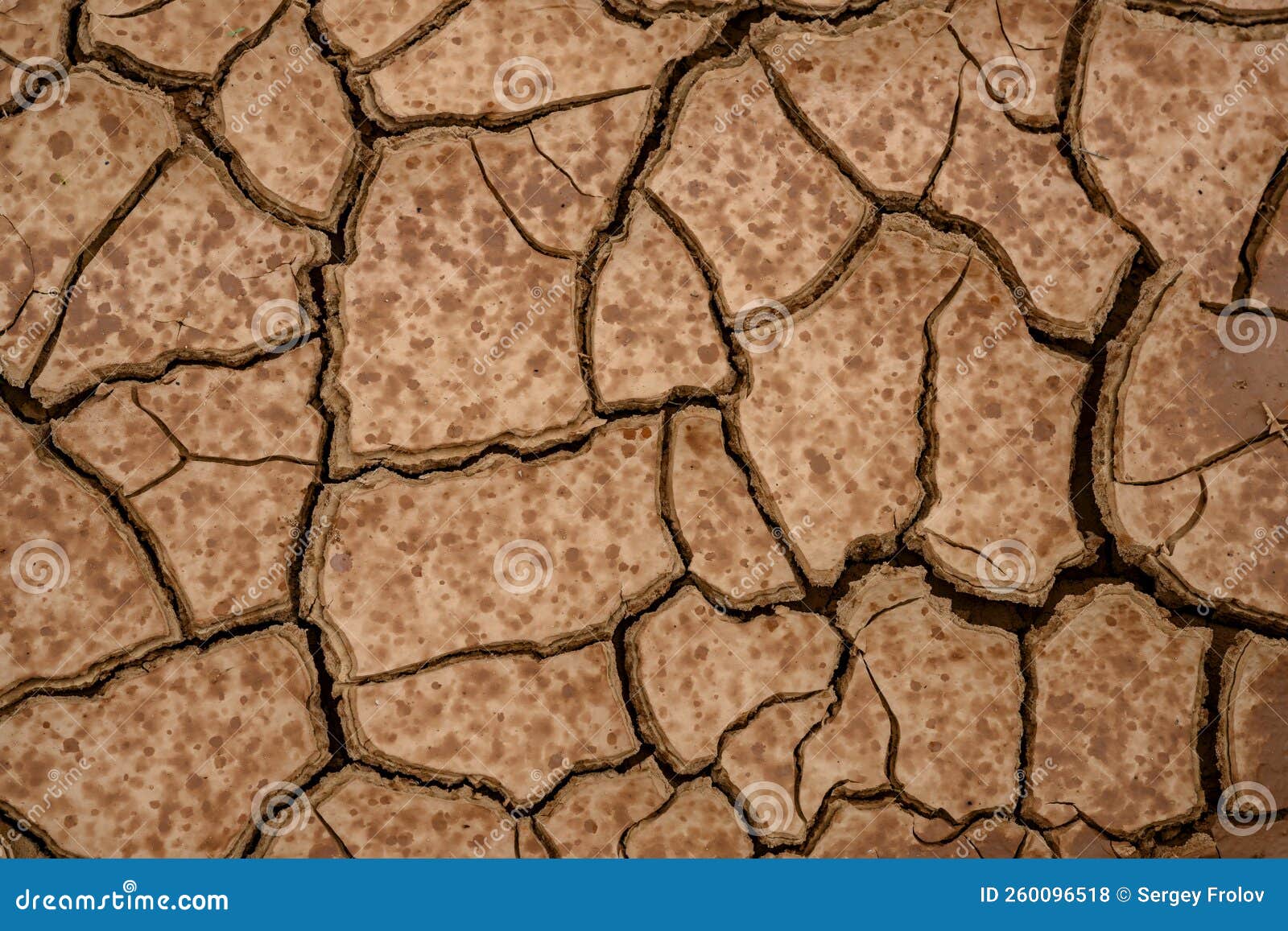 Spots from Raindrops Aindrops Falling on the Ground Cracked from the ...