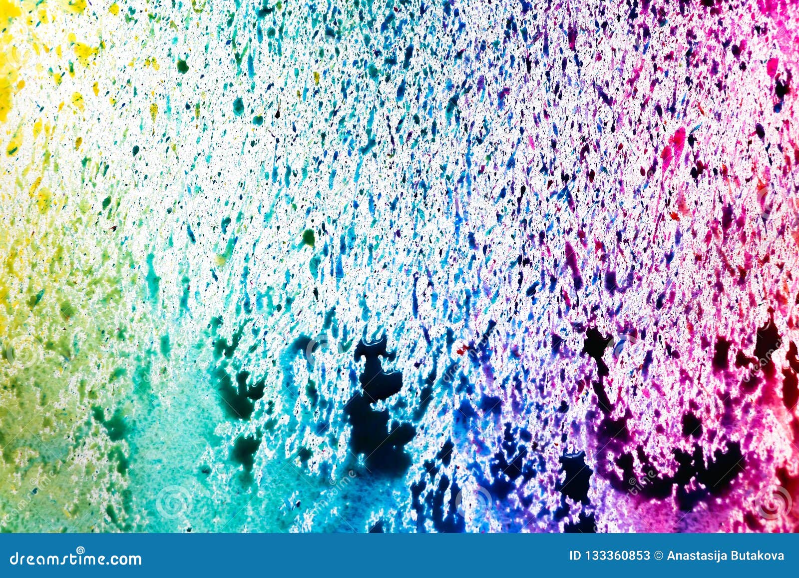 Multicolored Spray. Texture, Background. Watercolor Paints. Spray Stock ...