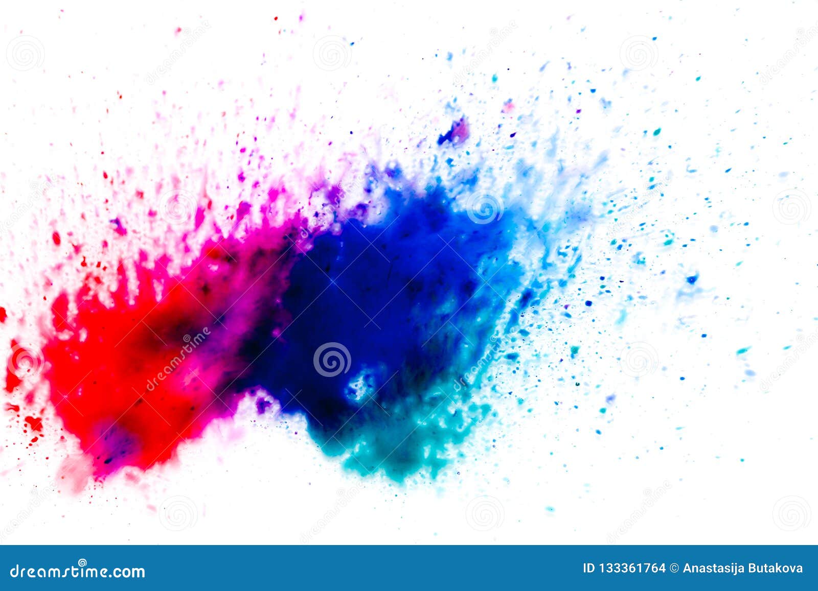 Multicolored Spray. Texture, Background. Watercolor Paints. Spray Stock ...