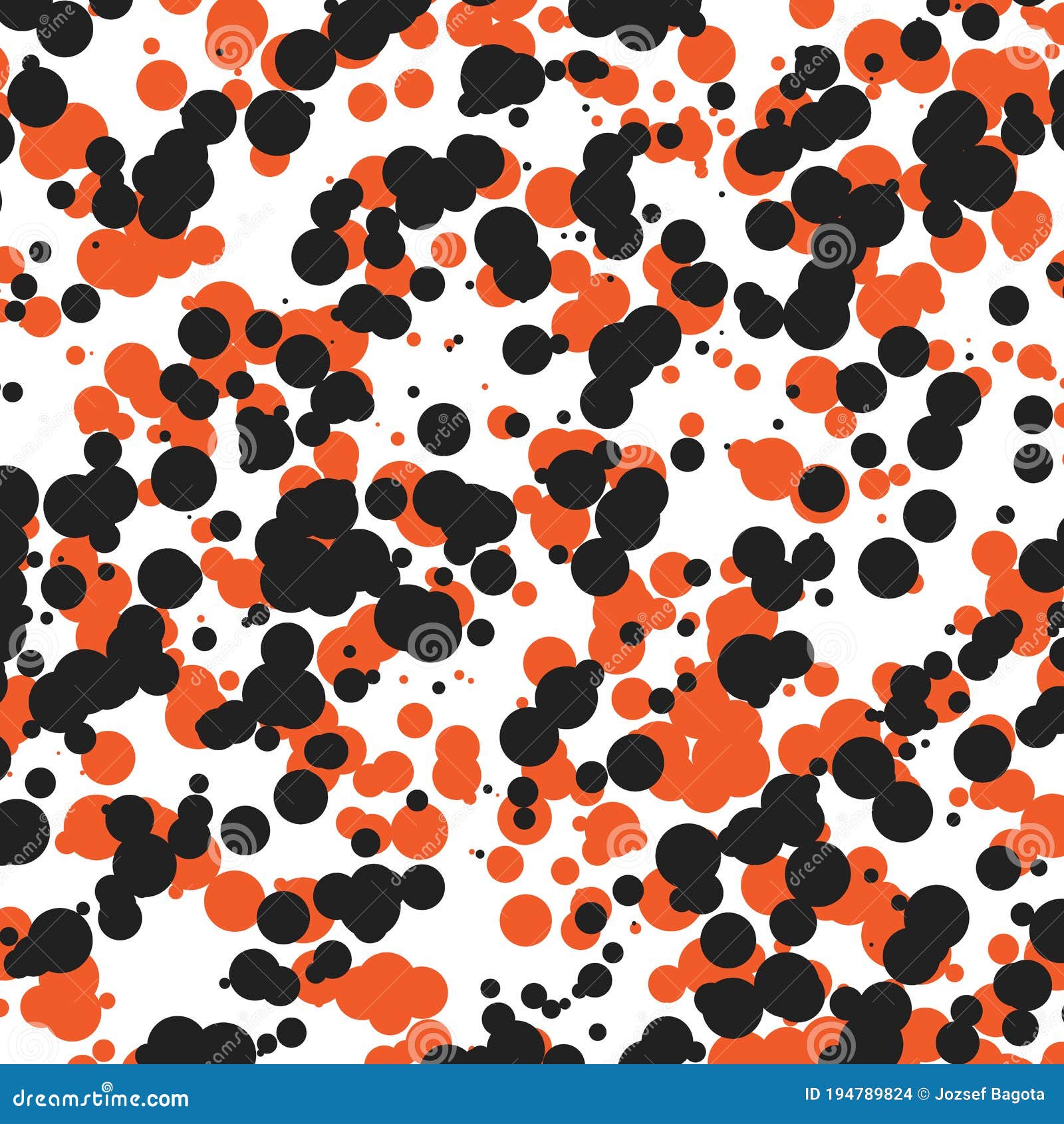 Spotted Background Design with Different Colors Stock Vector ...