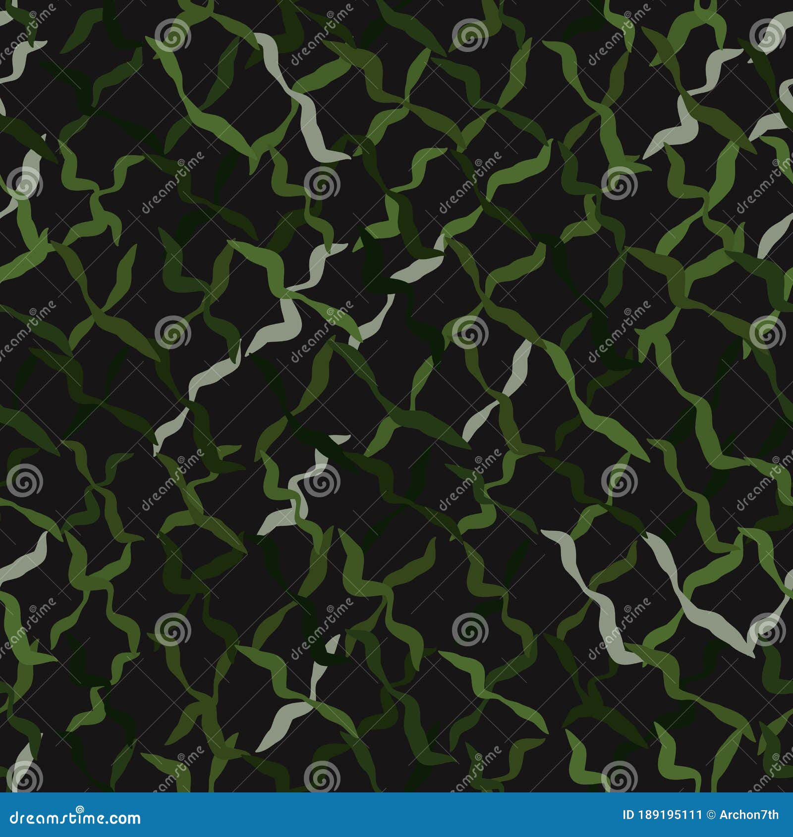 Military Camouflage Netting Seamless Vector Pattern Background Stock ...