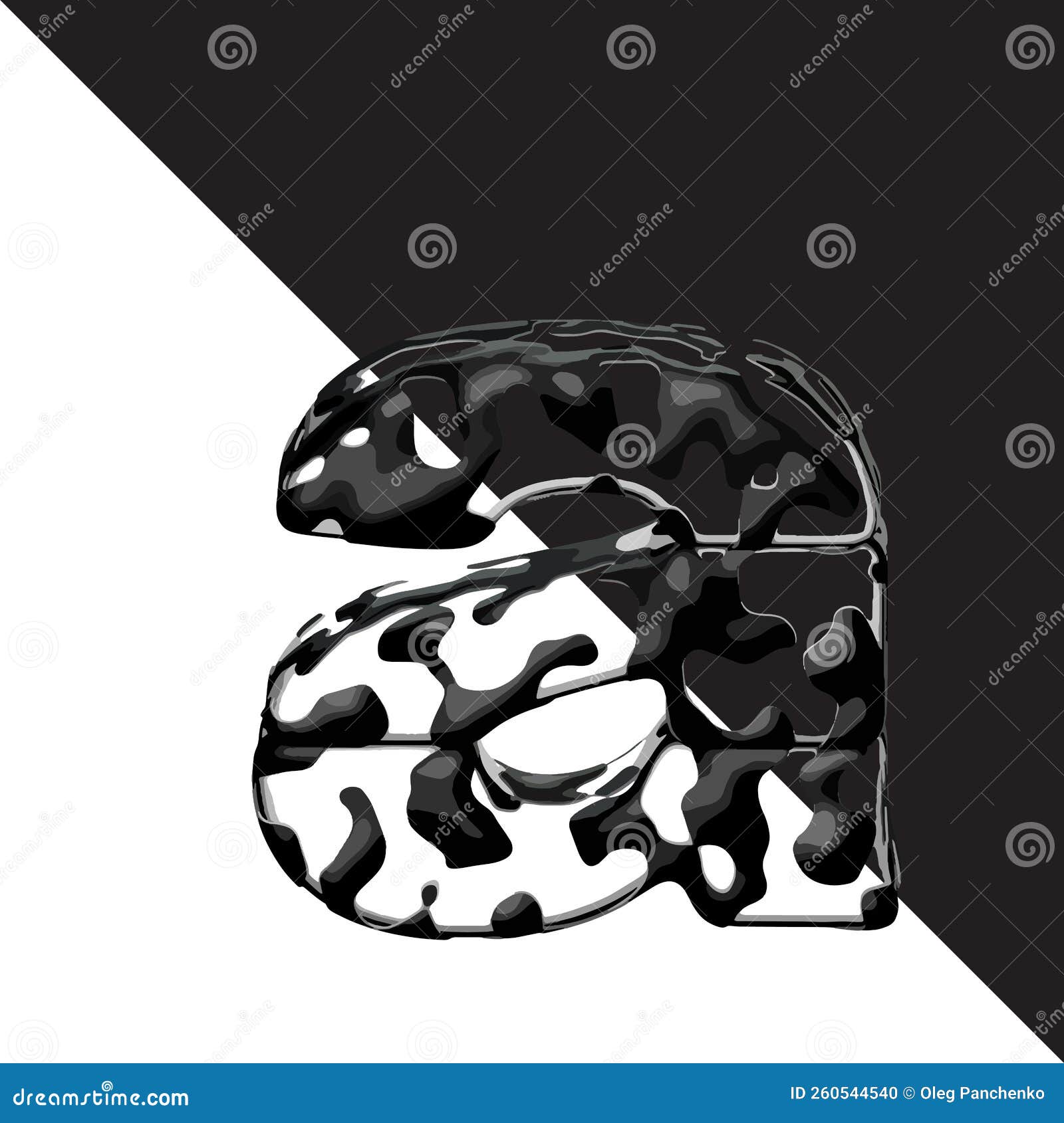 Spotted 3d Symbol with a Transparent Background. Letter a Stock Vector ... Spotted 3d Symbol with a Transparent Background. Letter a Stock Vector ...