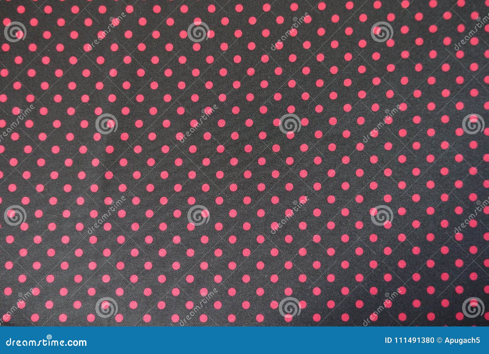 Spotted Fabric in Black and Red Stock Photo - Image of blank, cloth ...