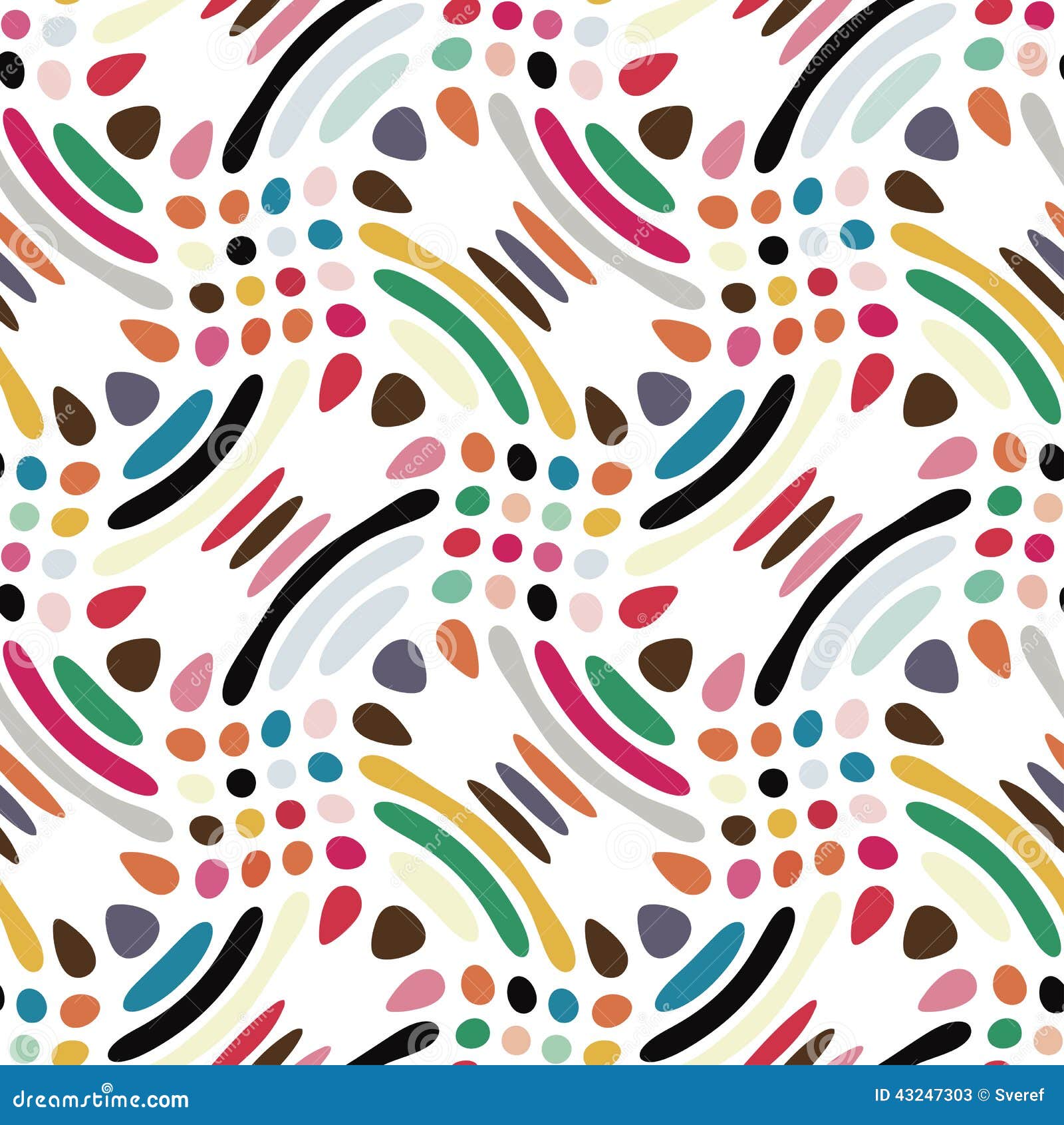 Spotted pattern stock vector. Illustration of background - 43247303