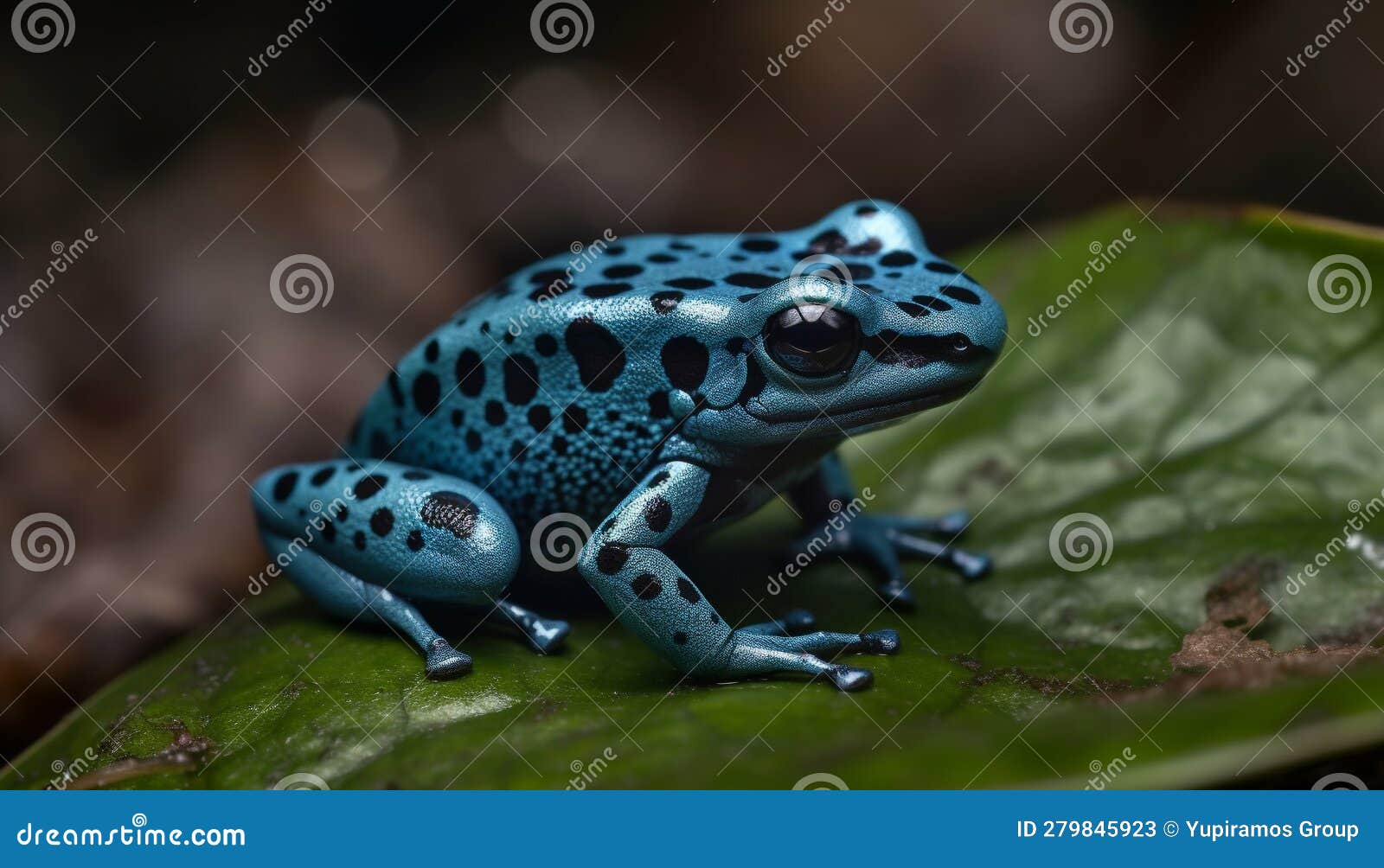 Red-spotted Poison Dart Frog (Dendrobates Tinctorius Stock Photo ...