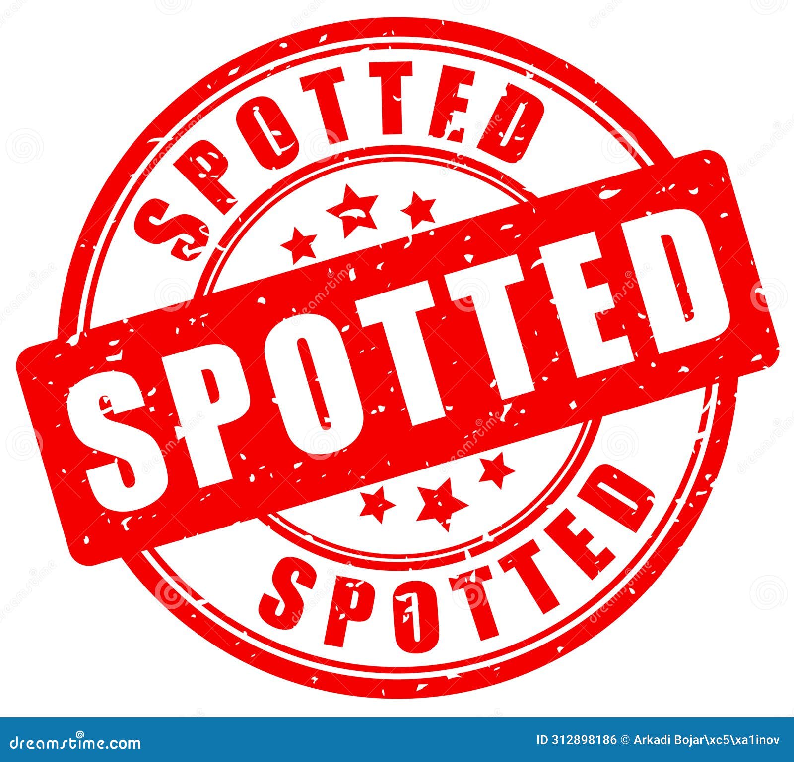 Spotted Rubber Grunge Stamp Stock Vector - Illustration of symbol ...