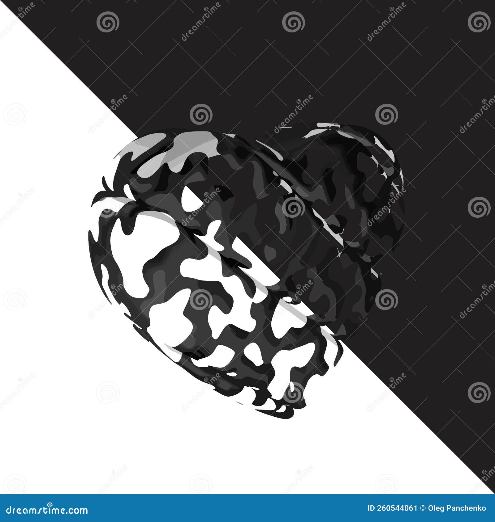 Spotted 3d Symbol with a Transparent Background Stock Vector ... Spotted 3d Symbol with a Transparent Background Stock Vector ...