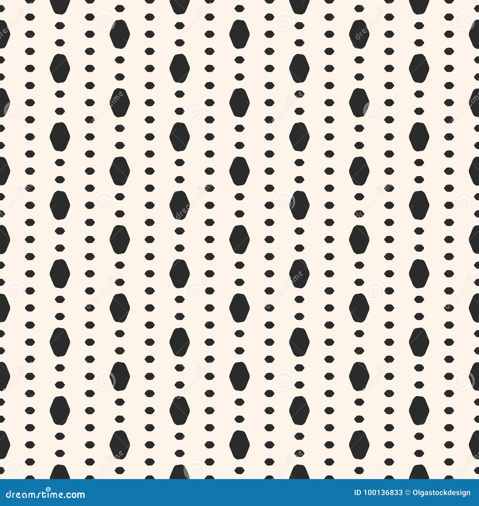 Spotted Seamless Pattern, Simple Hipster Fashion, Repeat Dots Stock ...