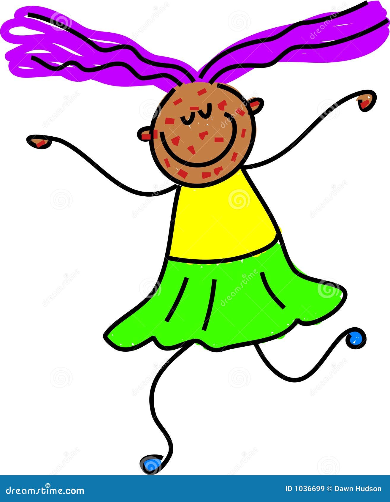 Spotty Kid Stock Image | CartoonDealer.com #1036645