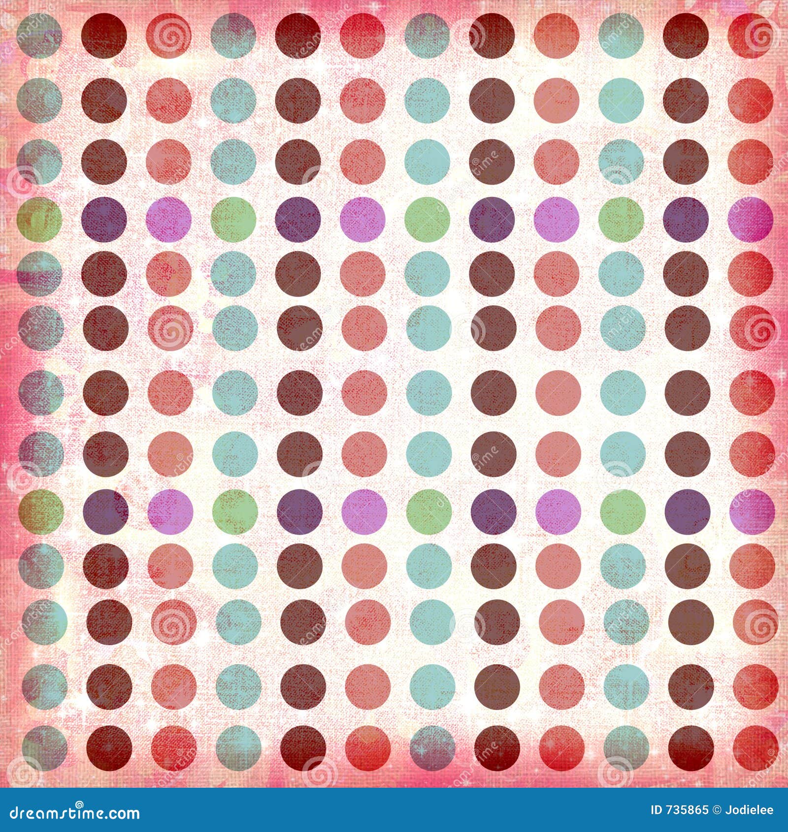 Spotty Soft Grunge Spot Background Stock Illustration - Image: 735865