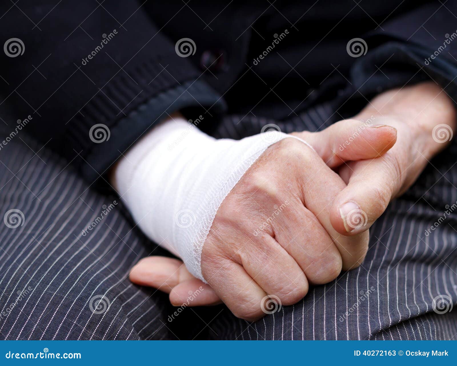 Sprained wrist stock image. Image of homecare, disability - 40272163