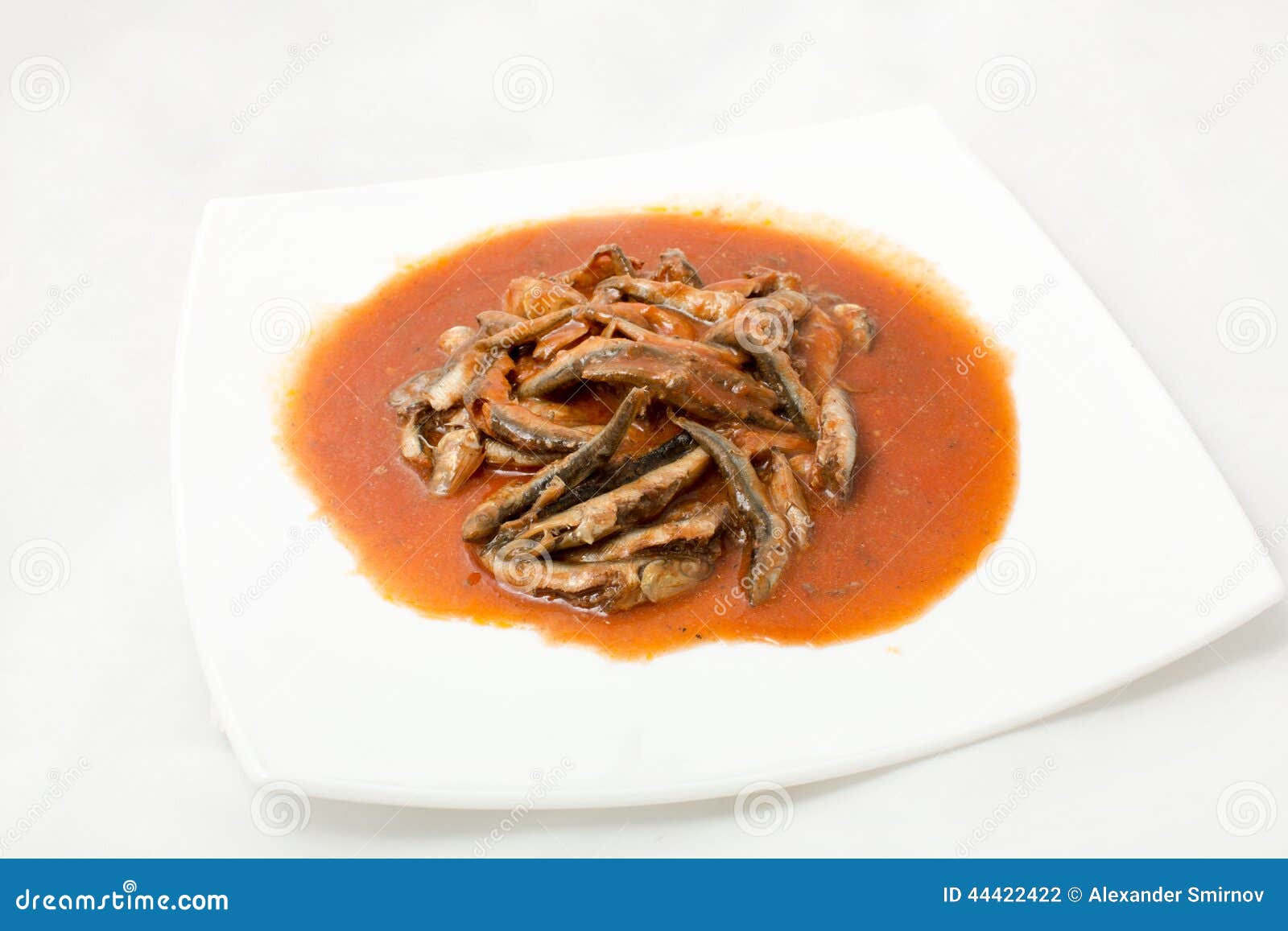 Sprats in tomato sauce stock photo. Image of preserved - 44422422