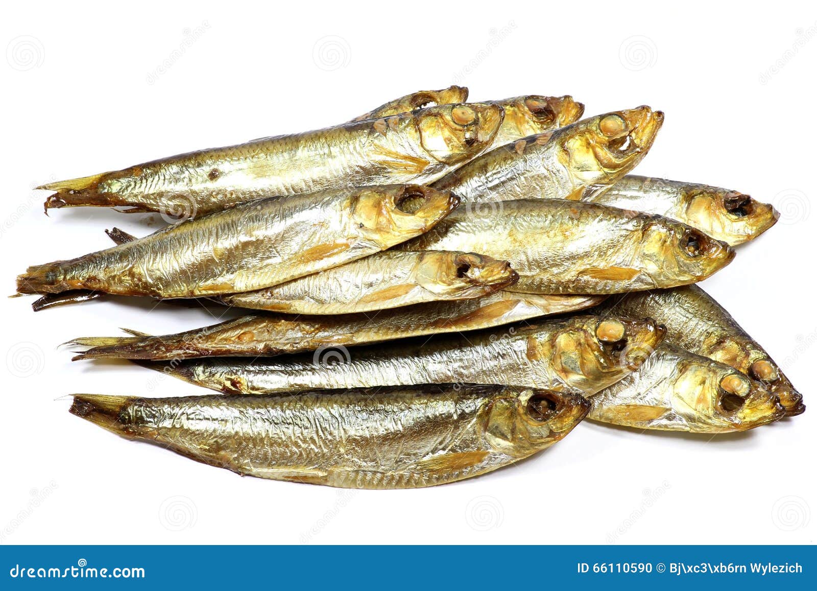 Spratti affumicati fotografia stock. Immagine di gruppo - 66110590
