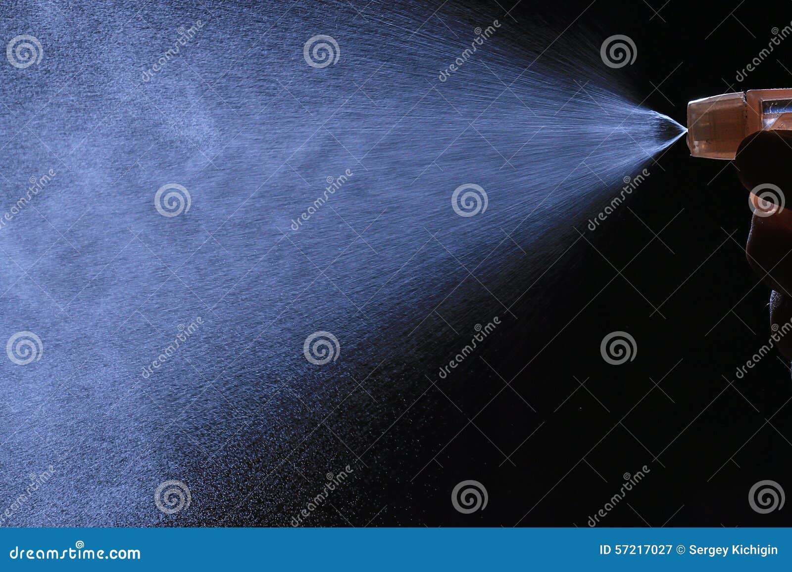 Spray from the Atomizer Spray Stock Image - Image of bright, light ...