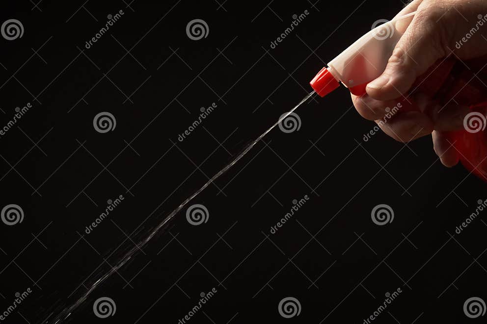 Spray Bottle stock image. Image of atomizer, spray, finger - 3115217