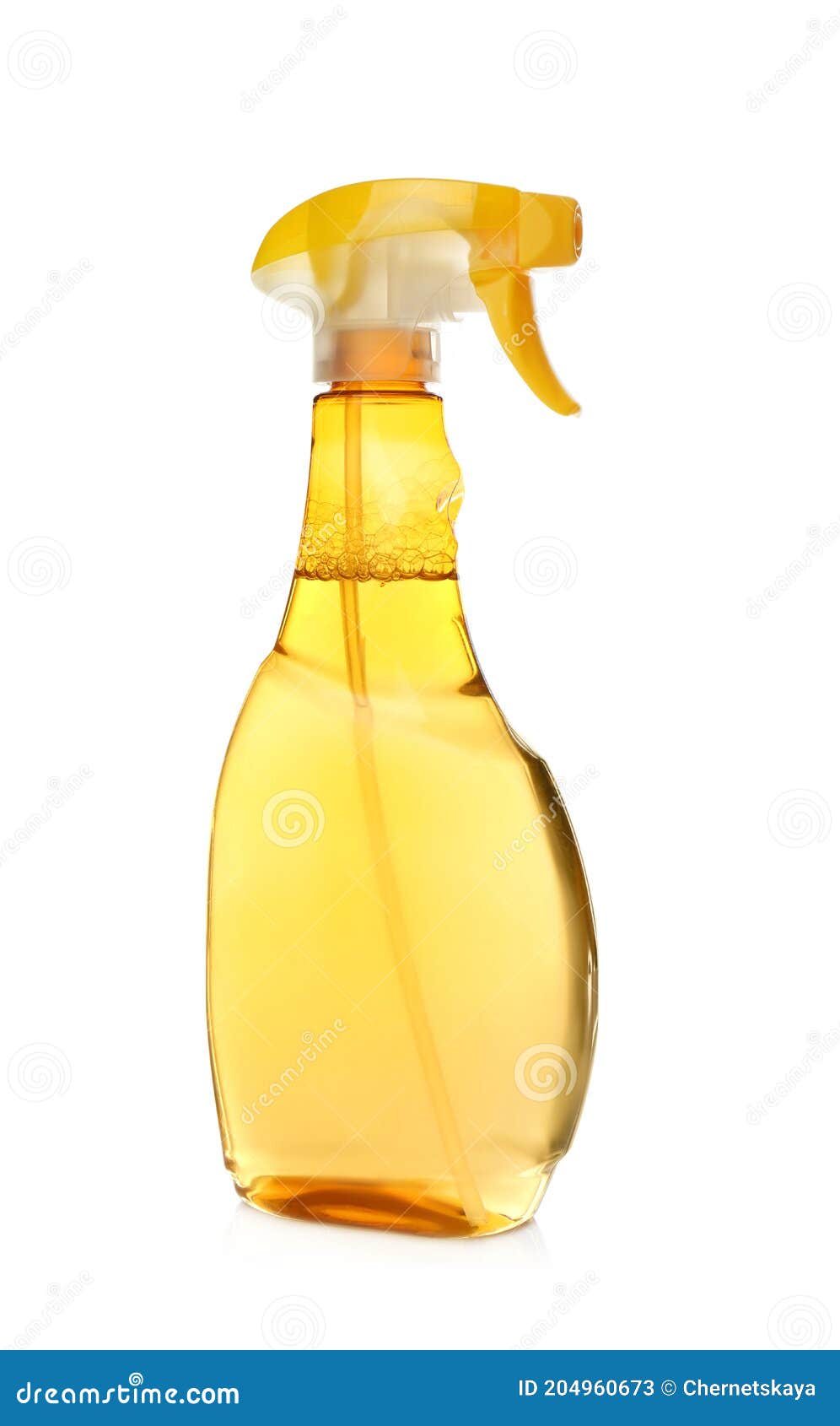 Spray Bottle of Cleaning Product Isolated on White Stock Image - Image ...