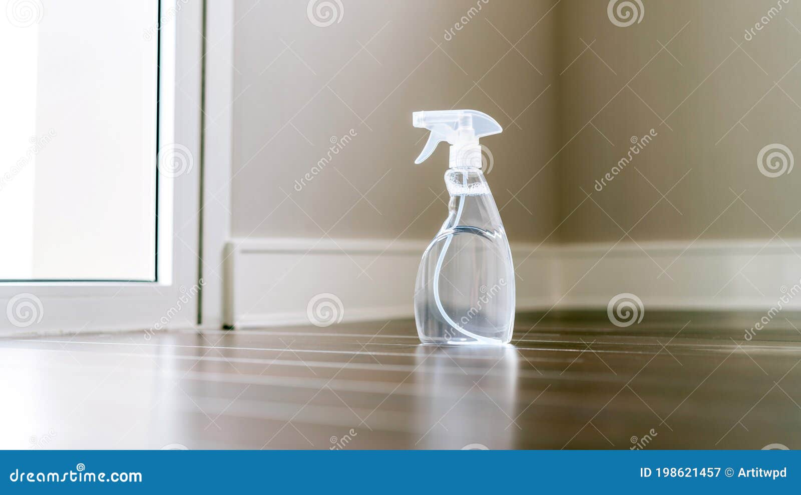 A Spray Bottle Is Dispersing Vibrant Colored Powder Into The Air ...