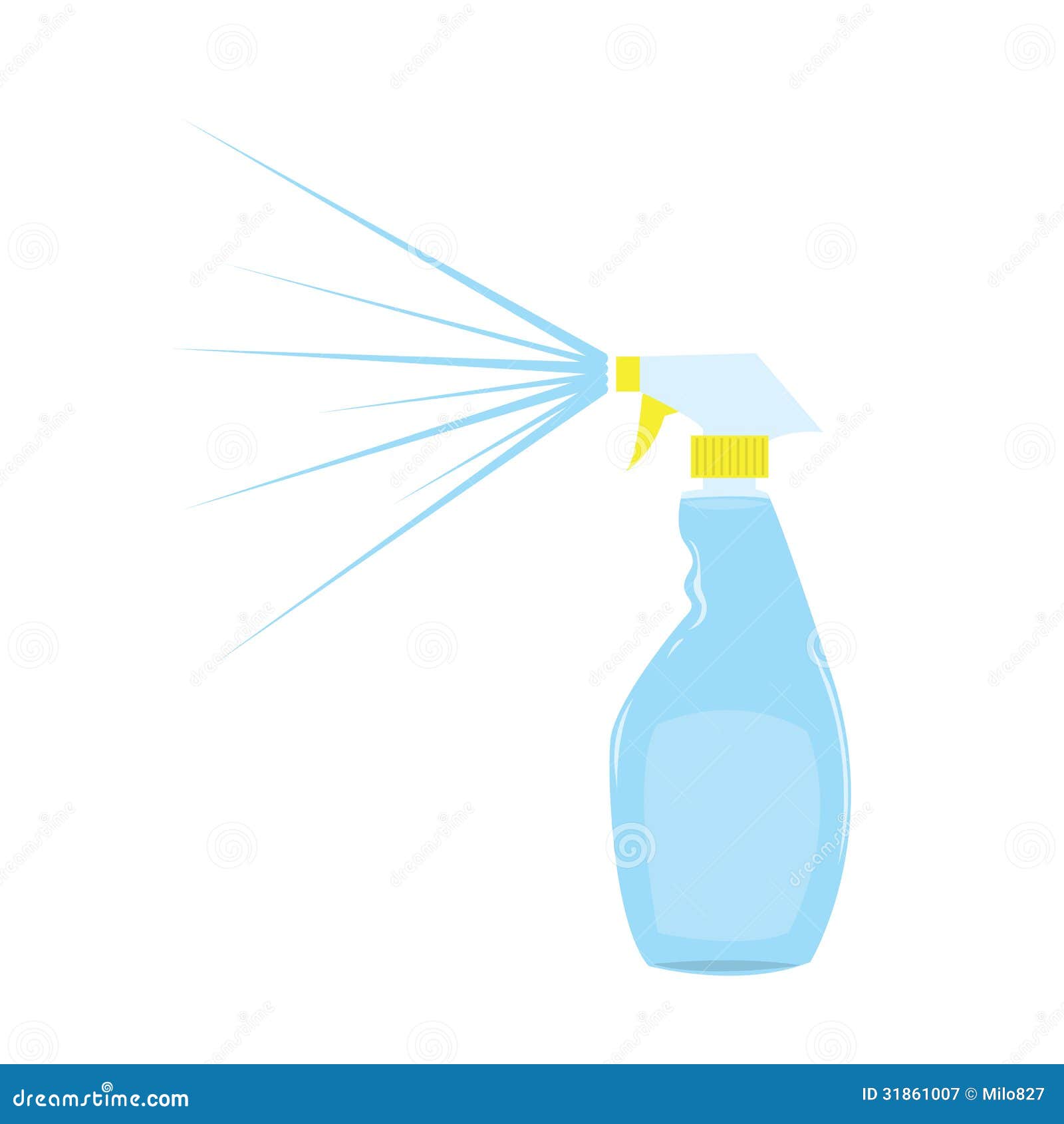 Spray Bottle Spray stock vector. Illustration of housekeeping - 31861007