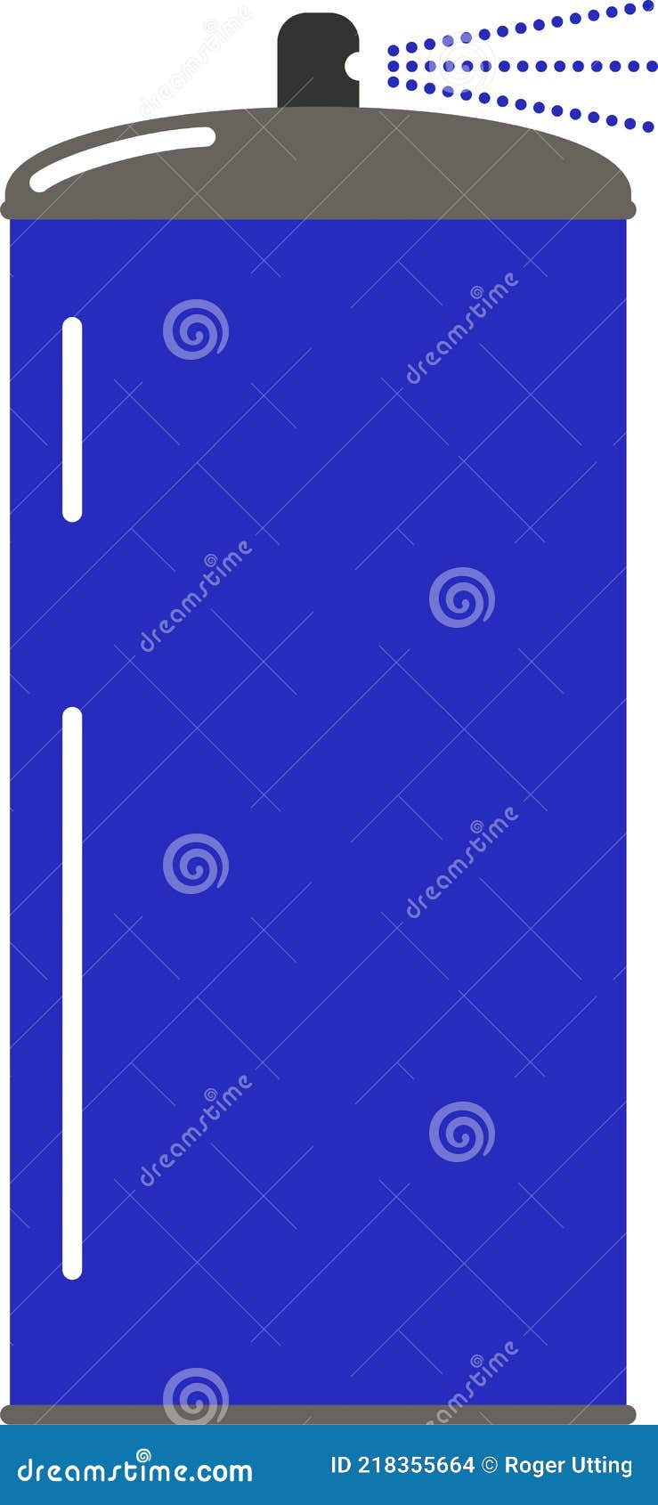 Spray can icon stock illustration. Illustration of spray - 218355664