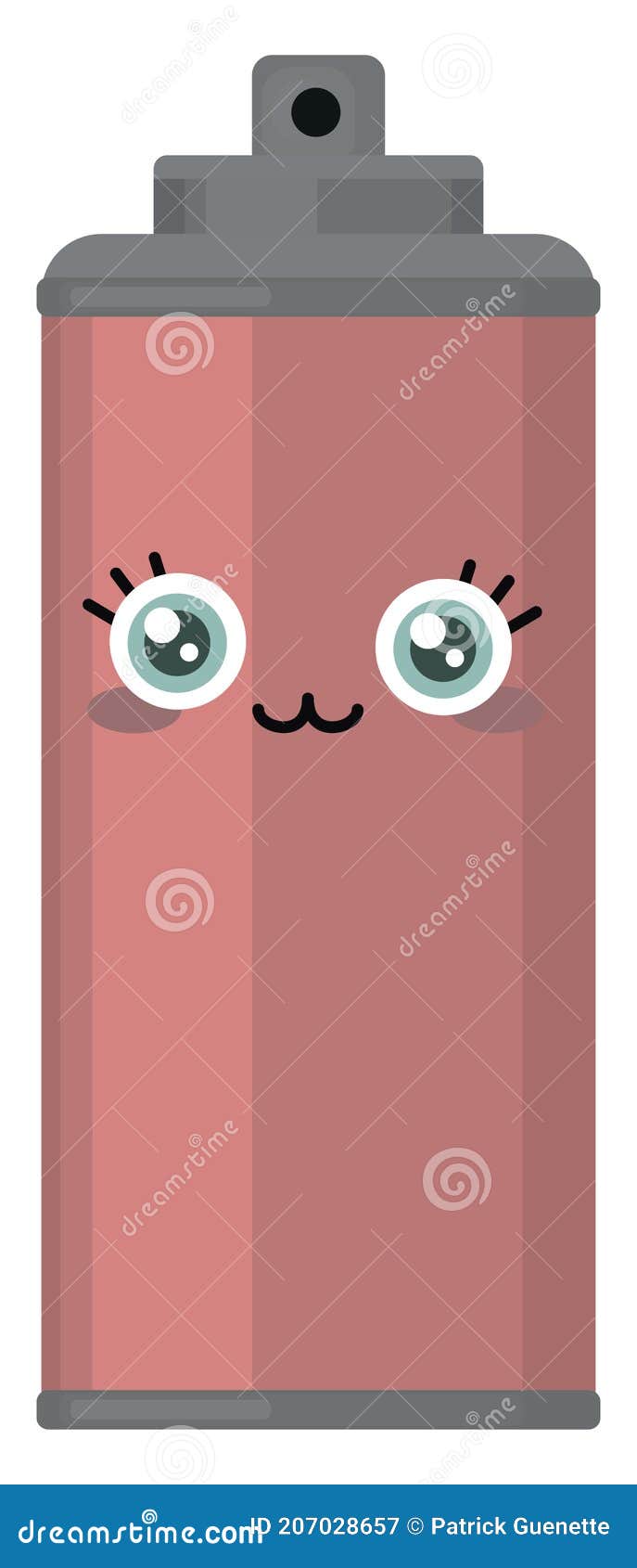 Spray in Can , Illustration, Vector Stock Vector - Illustration of ...