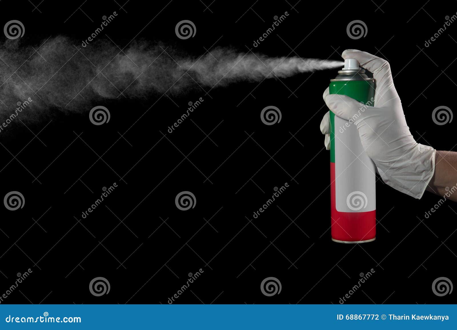 Spray can of insecticide stock photo. Image of copy, push - 68867772