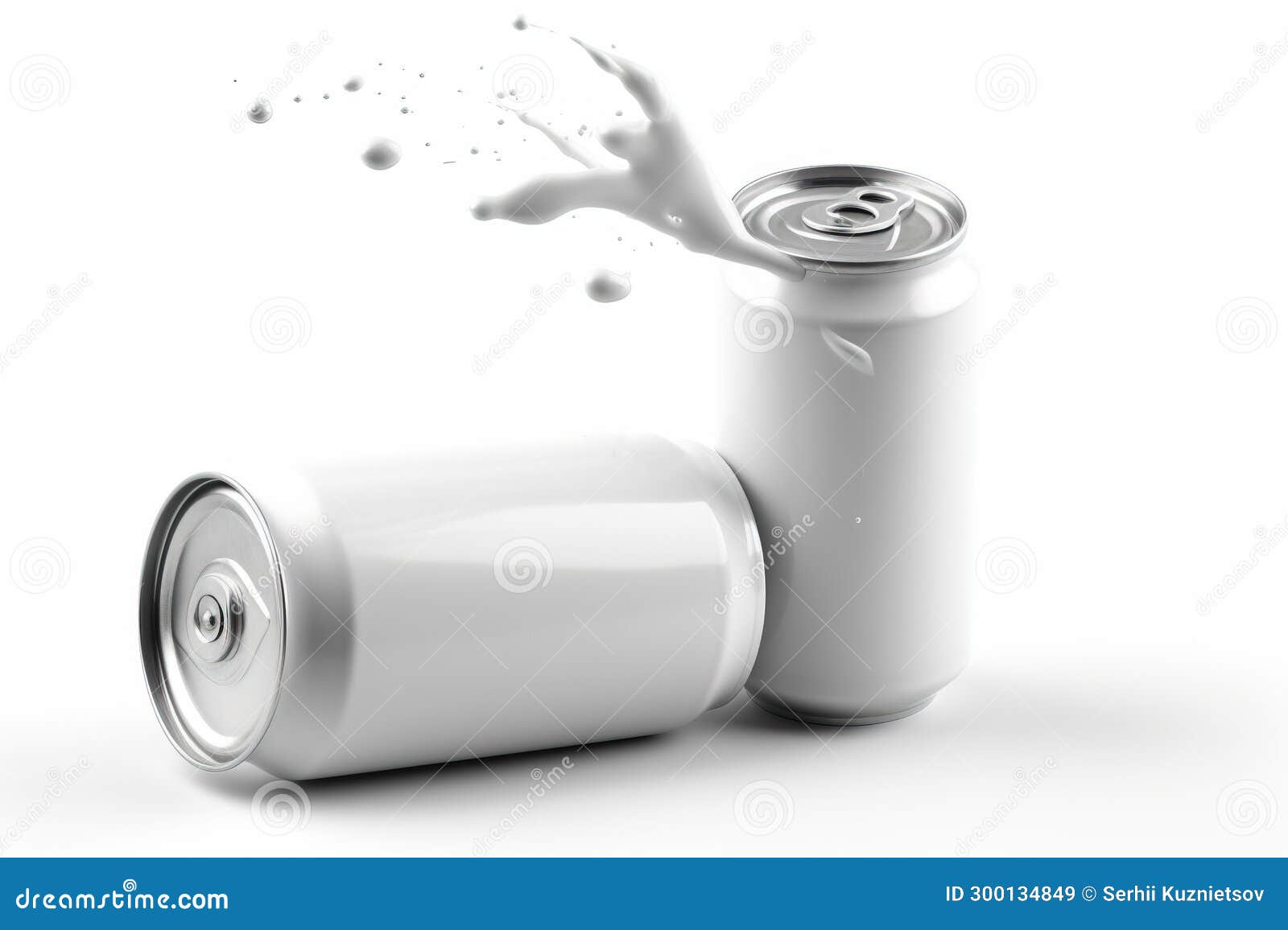 Spray Can Mockup with Paint. Header for Text on a White Background. AI ...