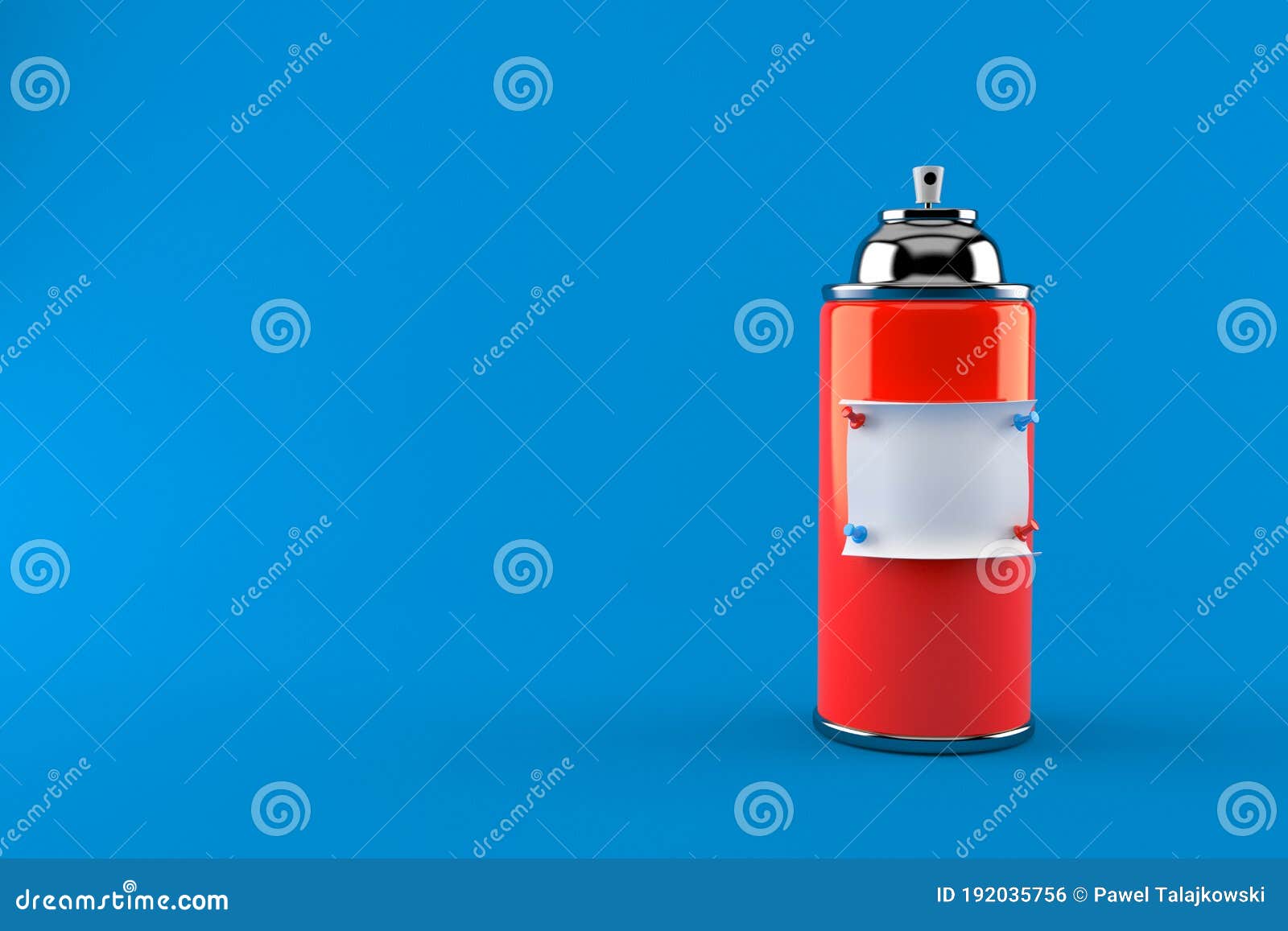 Spray can with note stock illustration. Illustration of aerosol - 192035756
