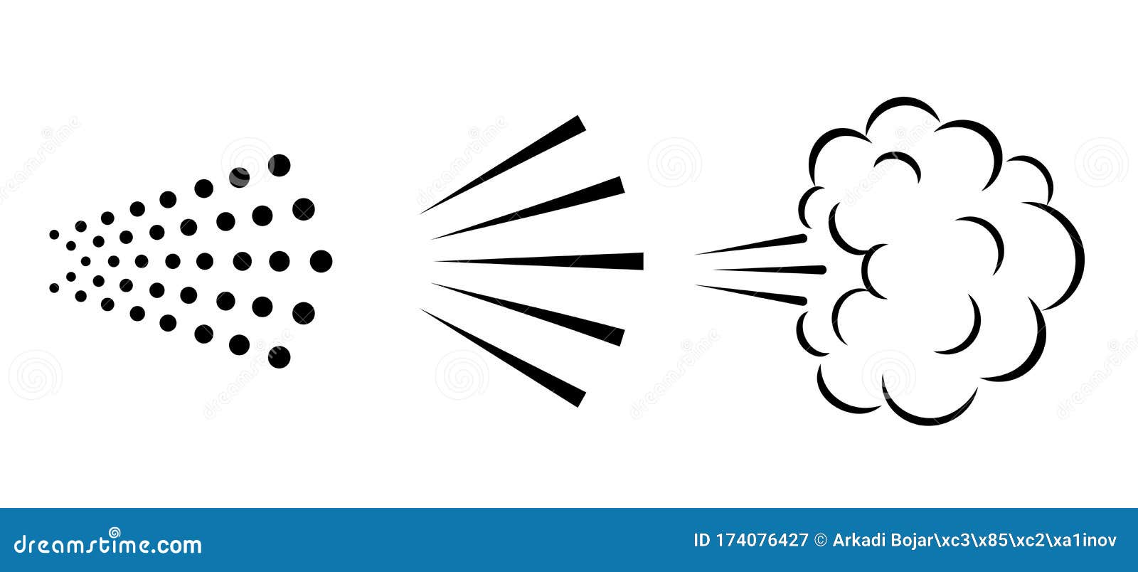 Spray Cloud Clipart