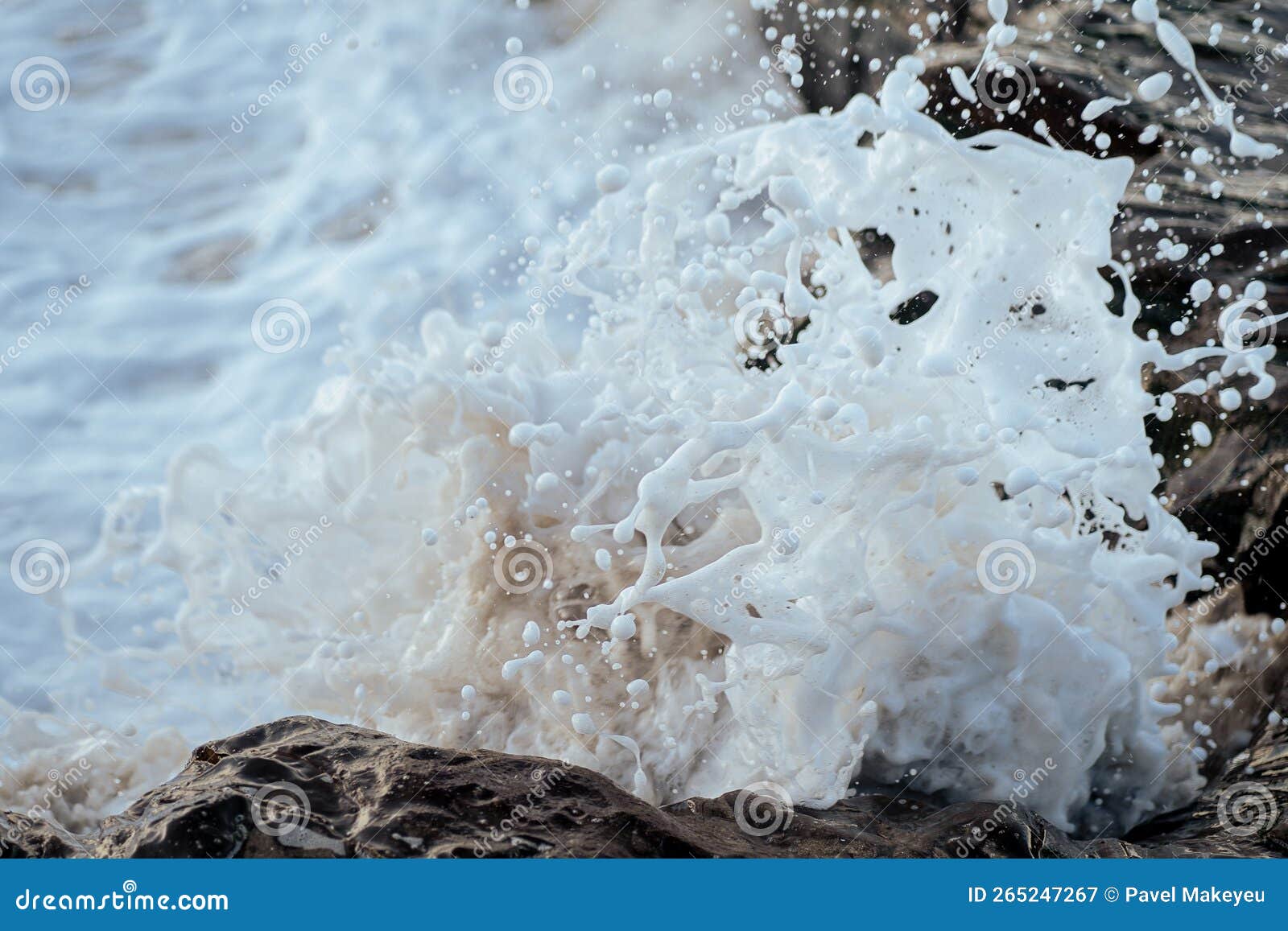 Spray Coast Waves Water Pacific Ocean Stone Coast Beach Stock Image ...