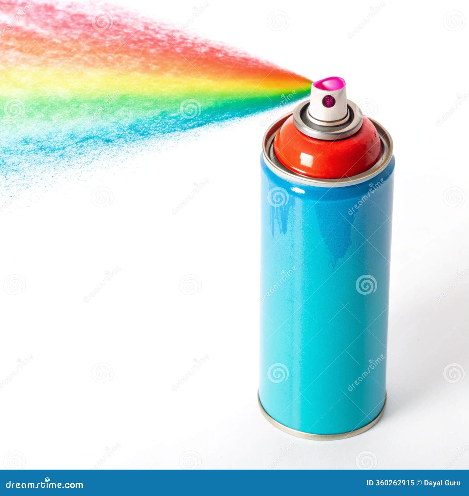 Spray Can Color Vector Illustration | CartoonDealer.com #9842076