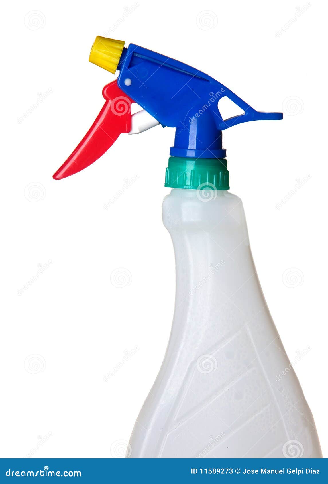 Spray Container of Plastic for Cleaning Stock Image - Image of ...