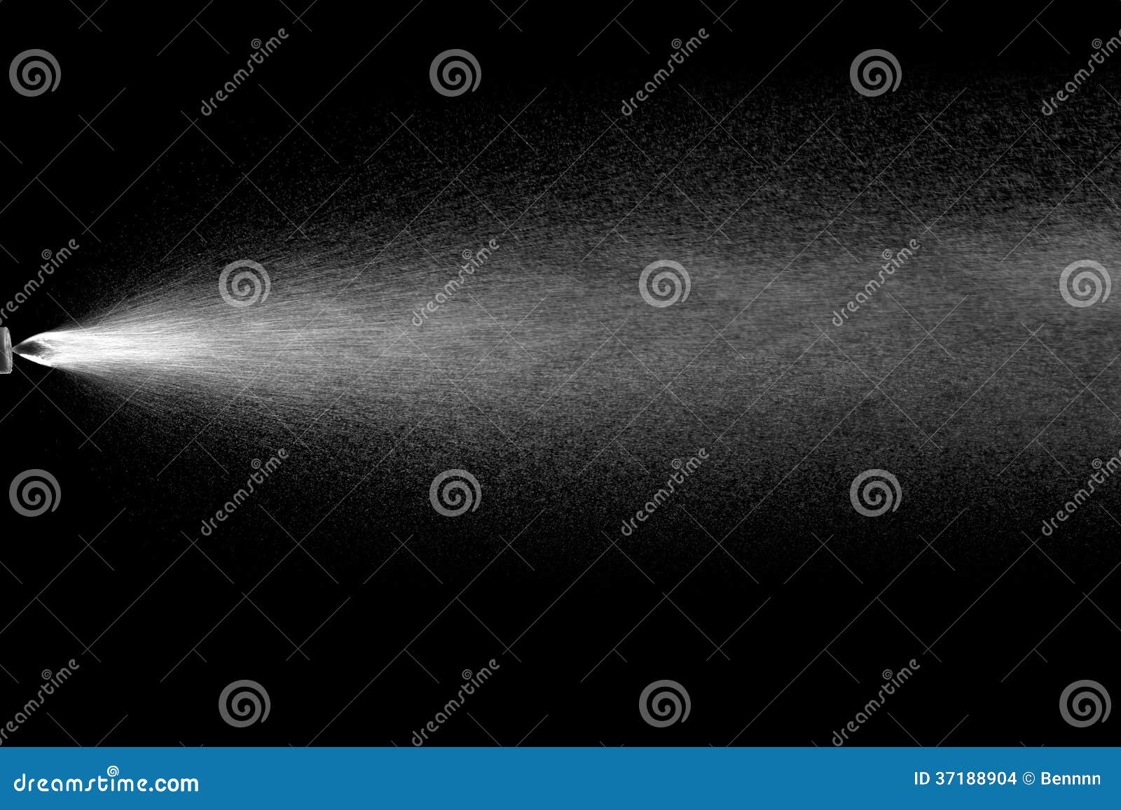 Spray Drops on Black Background Stock Photo - Image of deodorant ...