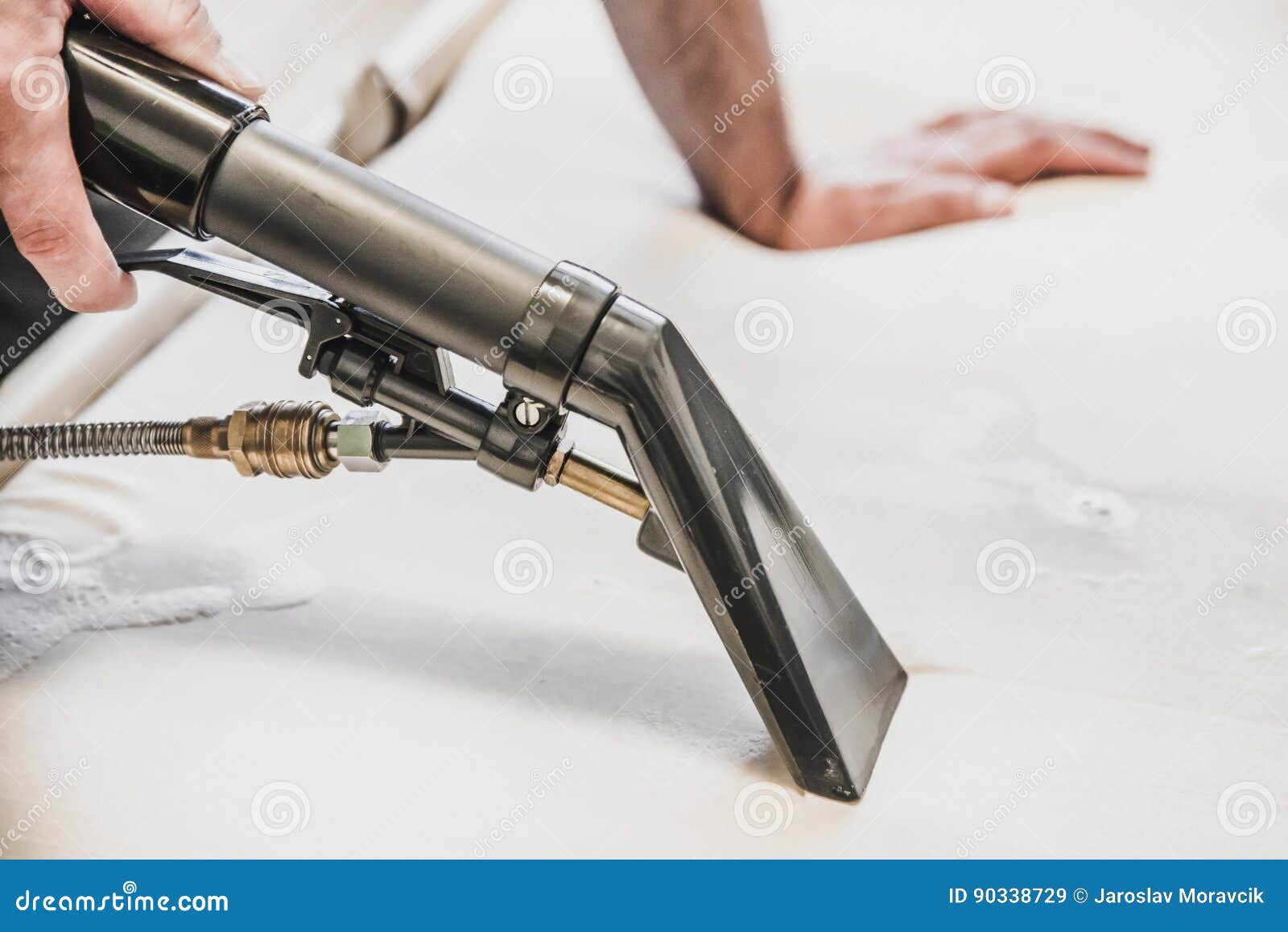 Spray extraction cleaner stock image. Image of professional - 90338729