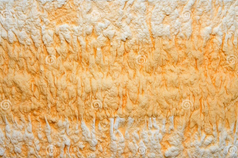 Spray Foam Insulation Texture on a Wall Stock Image - Image of home ...