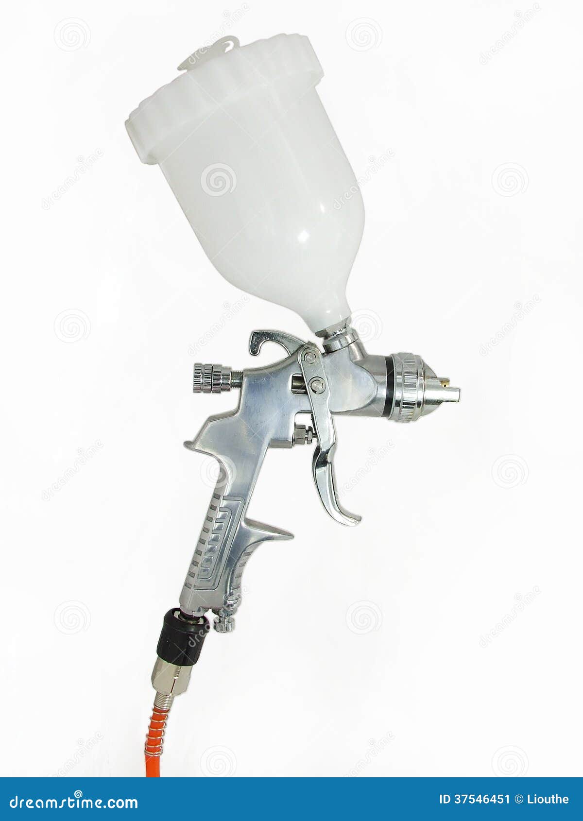 Spray gun isolated stock image. Image of coat, background - 37546451