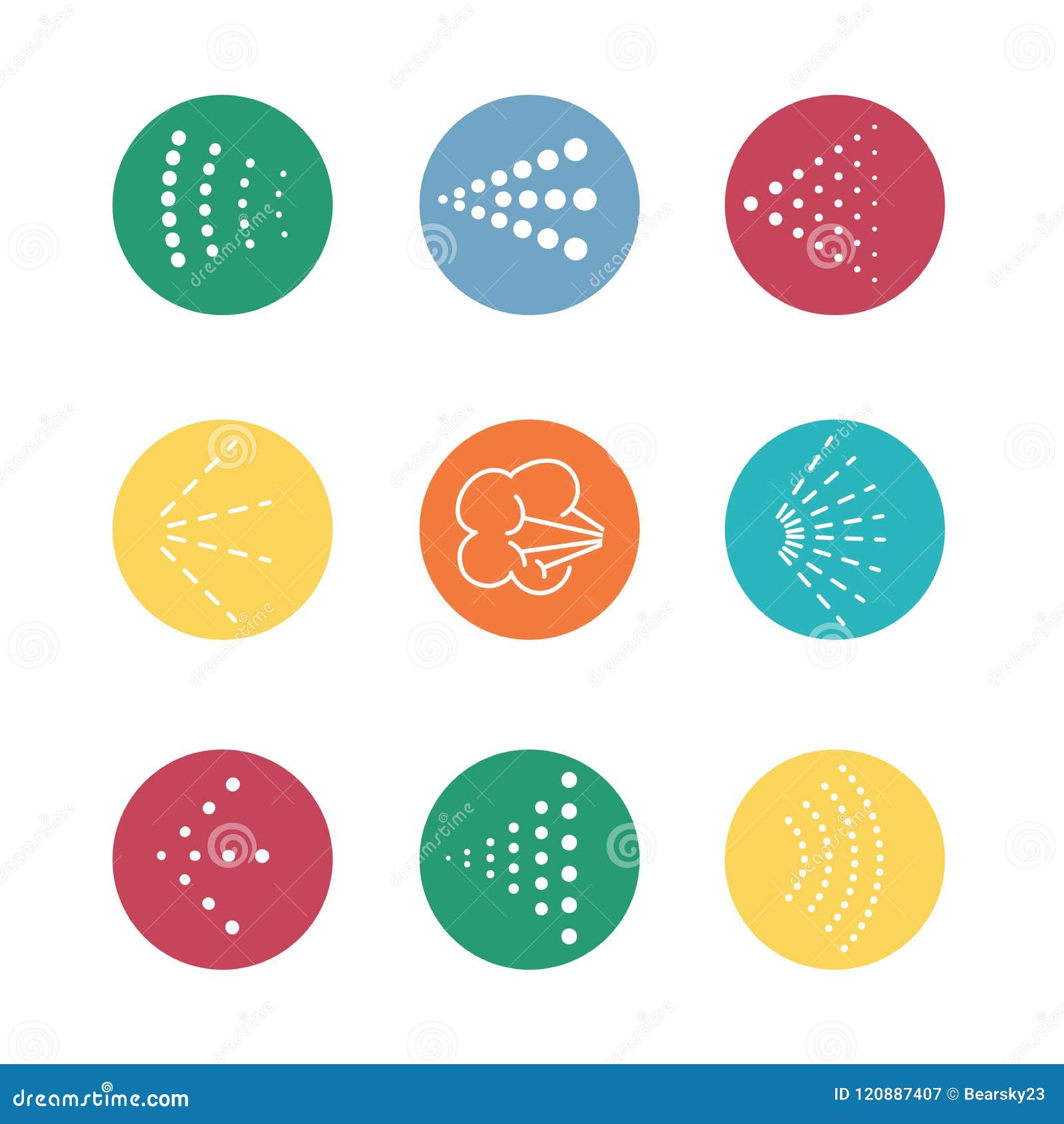 Spray Icon - Aerosol Sprayer Vector Icon - Illustration with Multiple ...