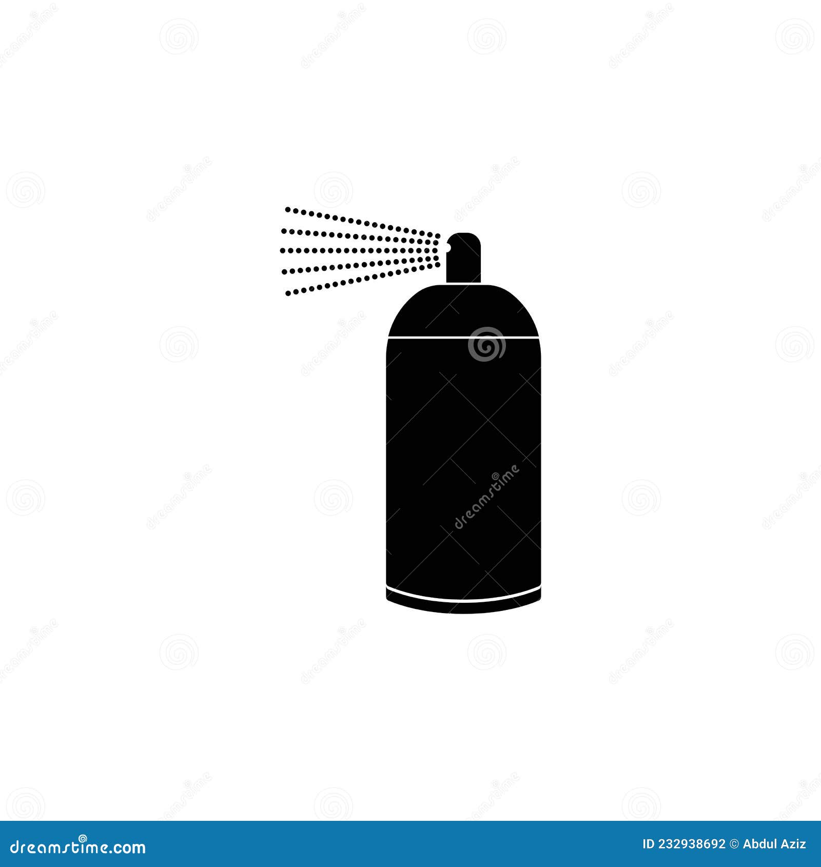 Spray icon logo vector stock vector. Illustration of mist - 232938692