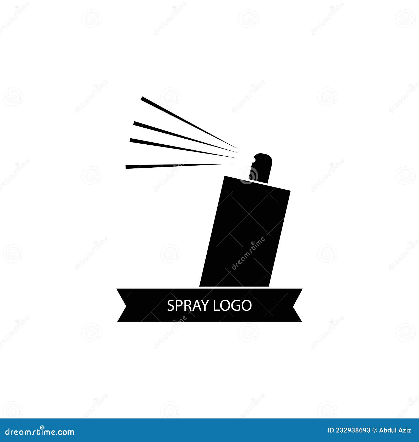 Spray icon logo vector stock vector. Illustration of sprayer - 232938693